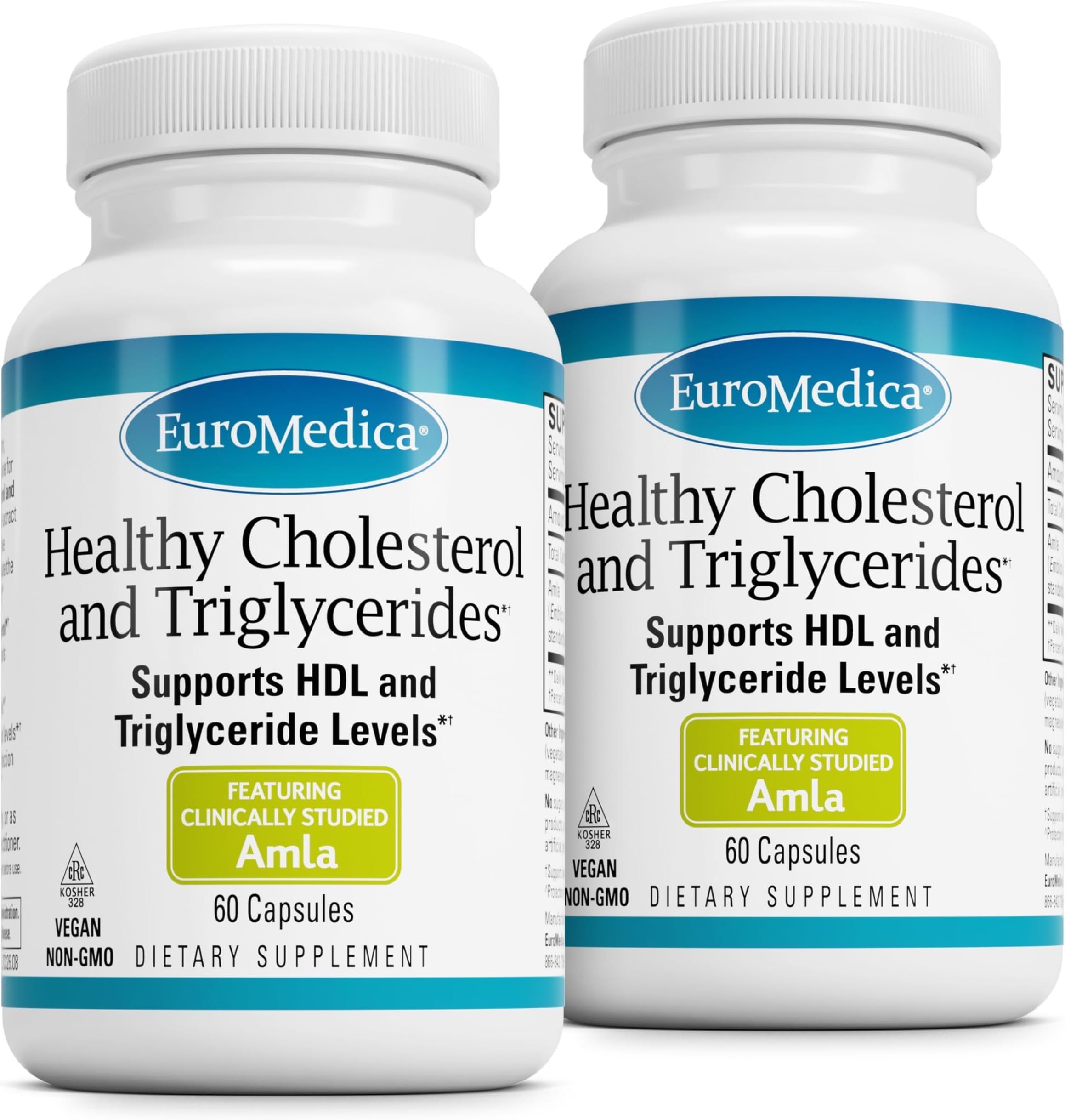 Amazon.com: Euromedica Healthy Cholesterol and Triglycerides ...