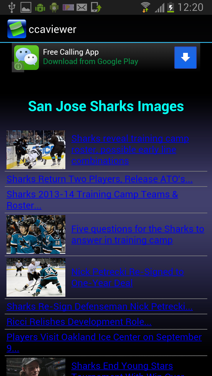 My Fan App : San Jose Sharks - App on Amazon Appstore