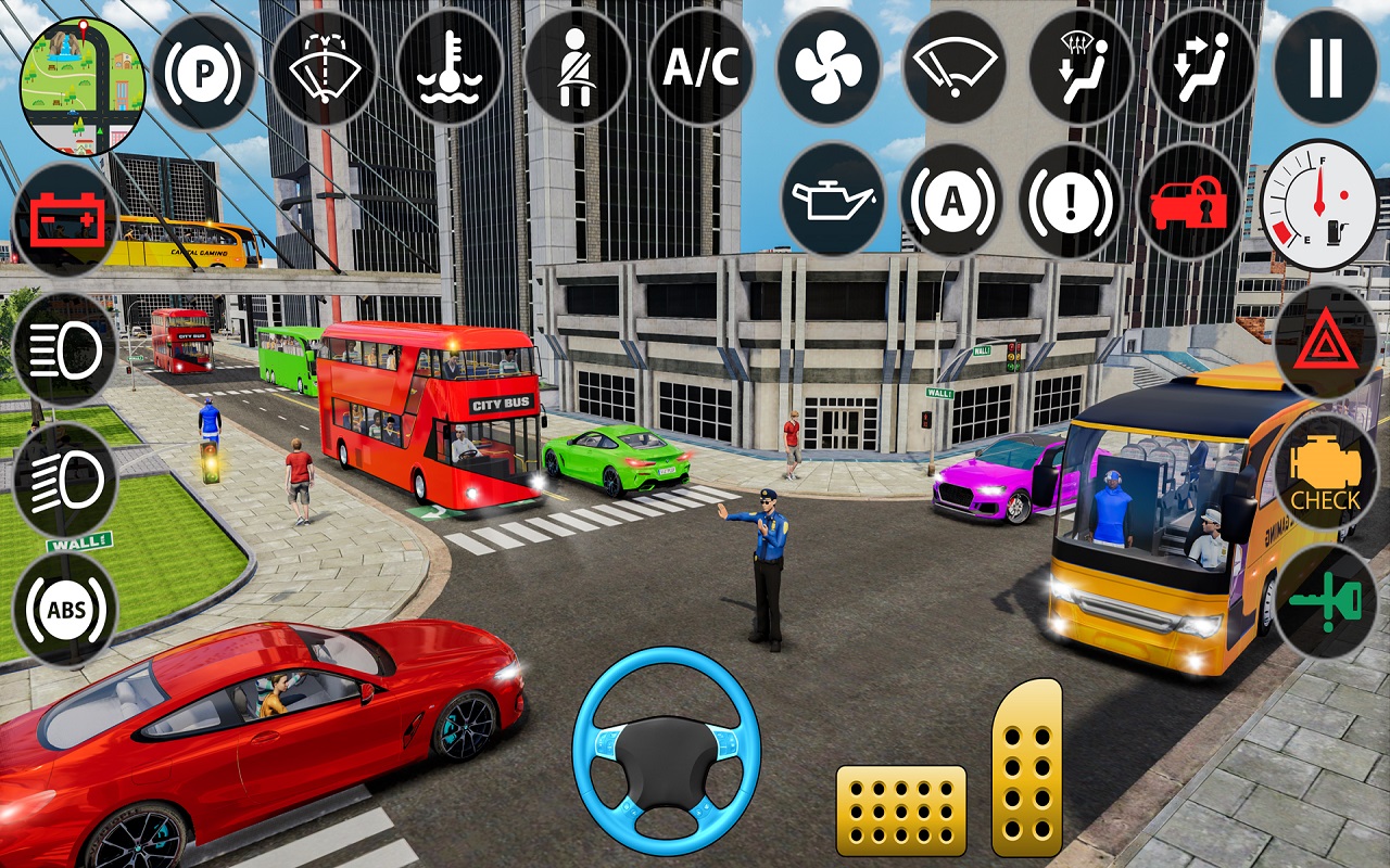 US Bus Simulator Bus Game Offline : City Bus Driving Bus Games - Coach ...