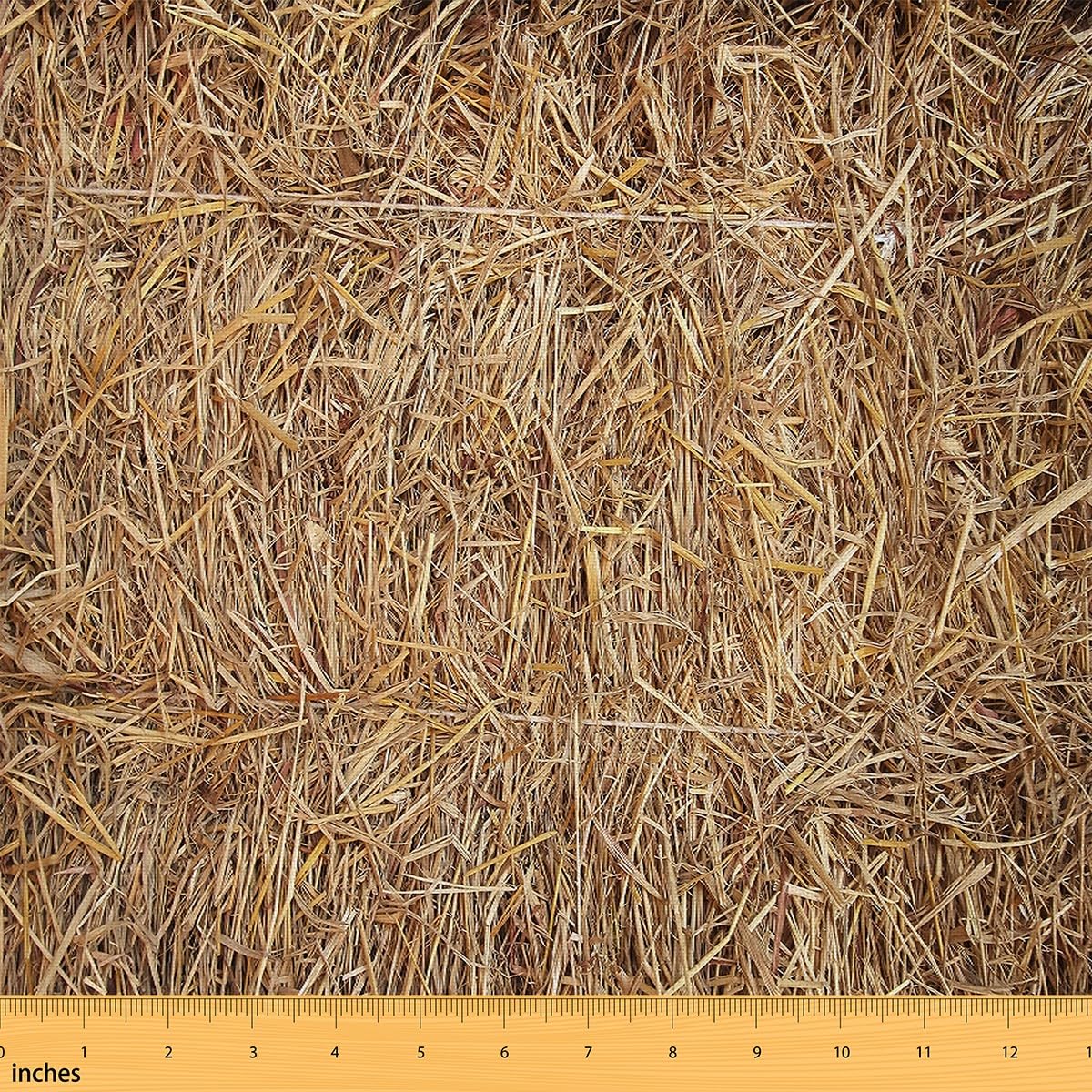Amazon.com: Straw Fabric by The Yard 1 Yard Western Farmhouse ...