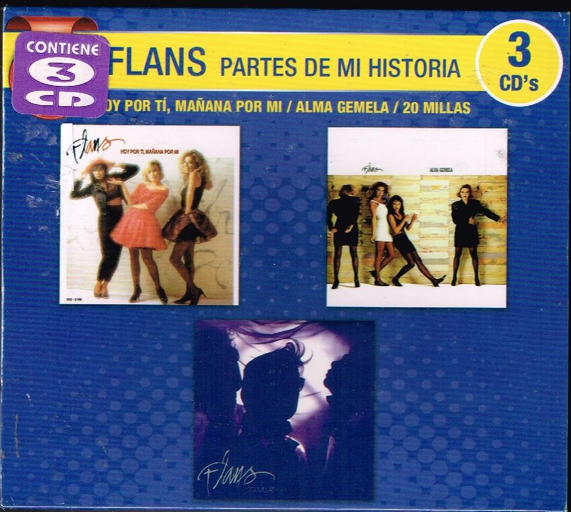Amazon.com: FLANS PARTES DE MI HISTORIA [3 CD'S] 1.-HOY POR TI,MANANA ...