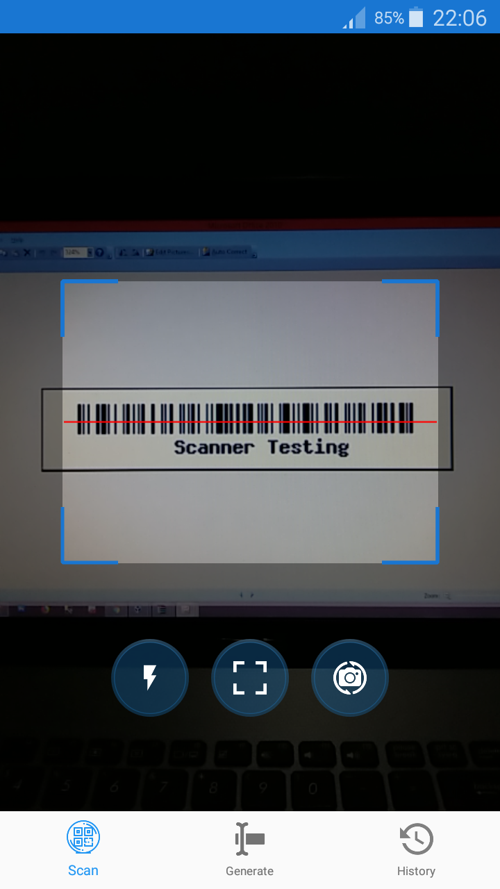 QR Barcode Scanner and Generator - Application sur Amazon Appstore