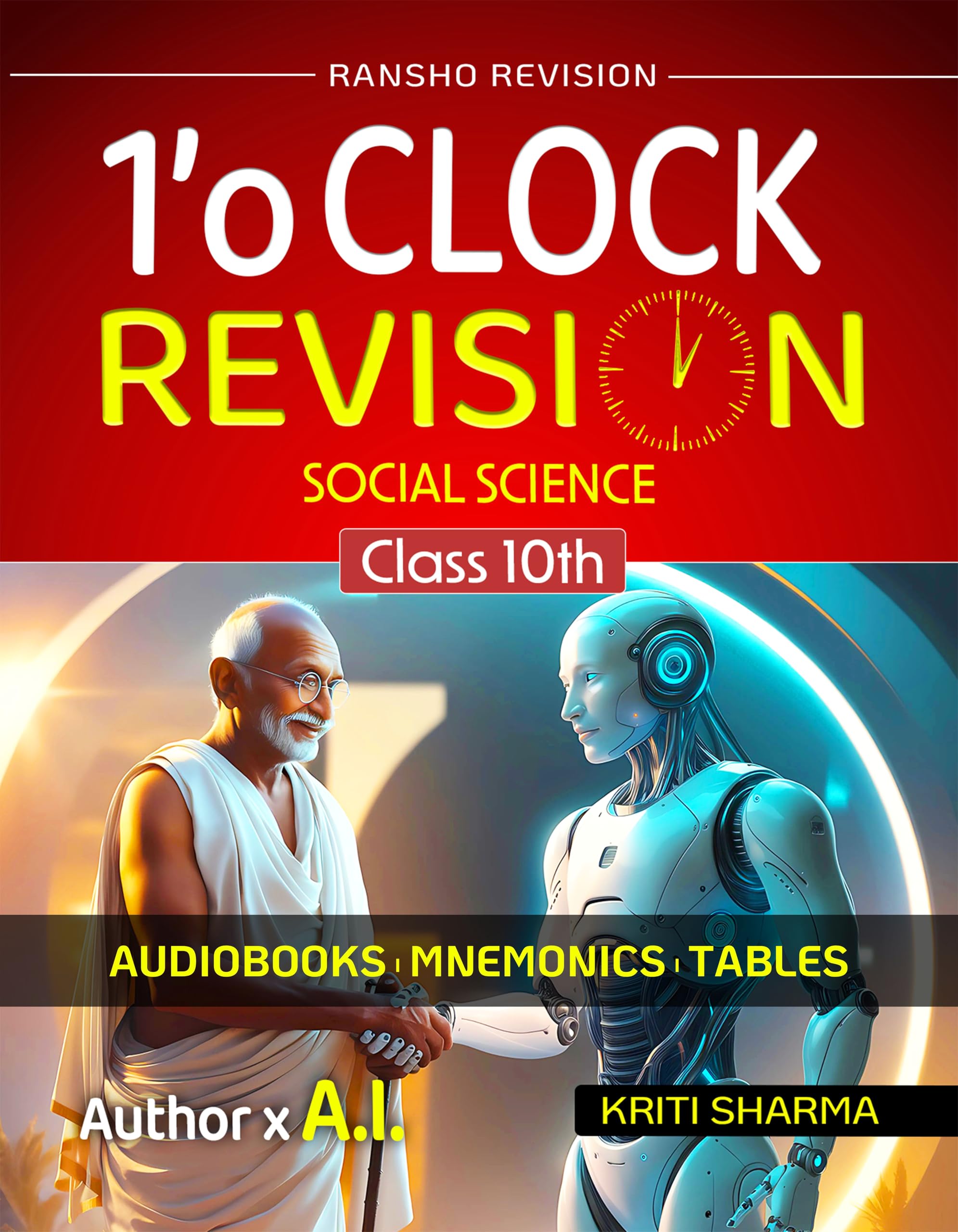 Class 10th Social Science (S.S.T.) Book with AI Images, Flowcharts ...