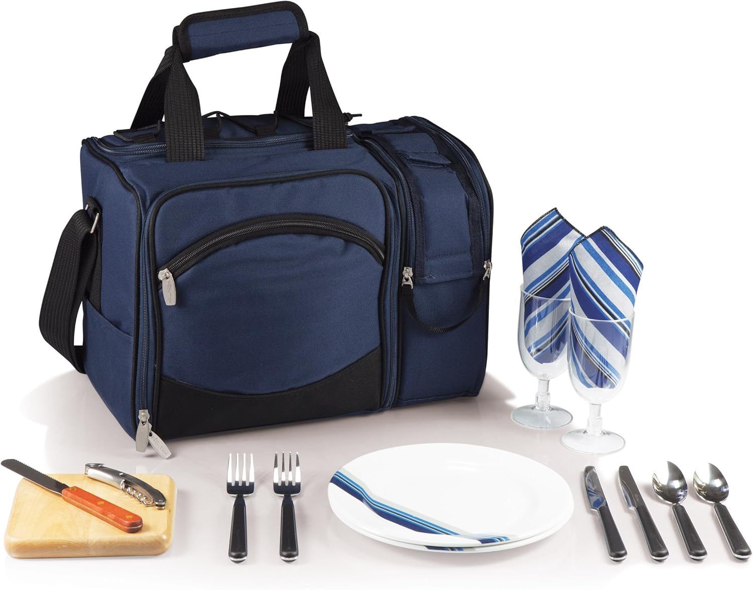 Amazon.com: PICNIC TIME Malibu Cooler Picnic Basket, Insulated Cooler ...