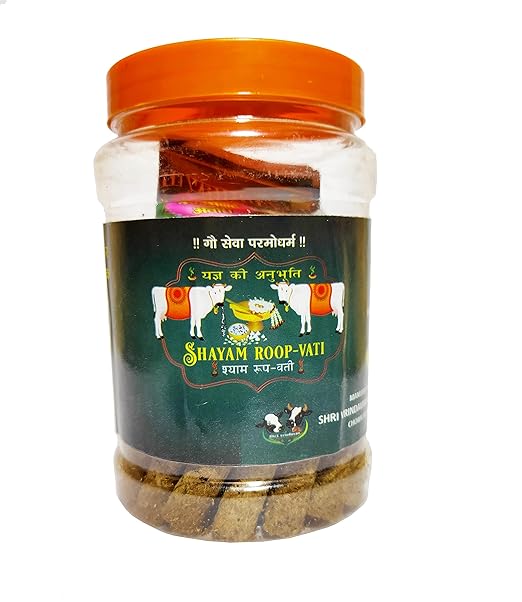 Shri VGVG Shayam Roop-Vati Desi Cow Dung Dhoop batti Sticks with ...
