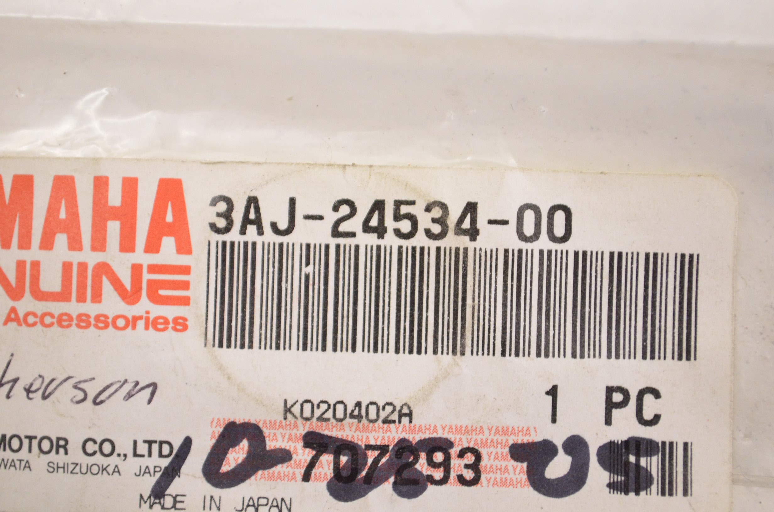 3AJ-24534-01 ヤマハ純正 シール コツク JP店 値引