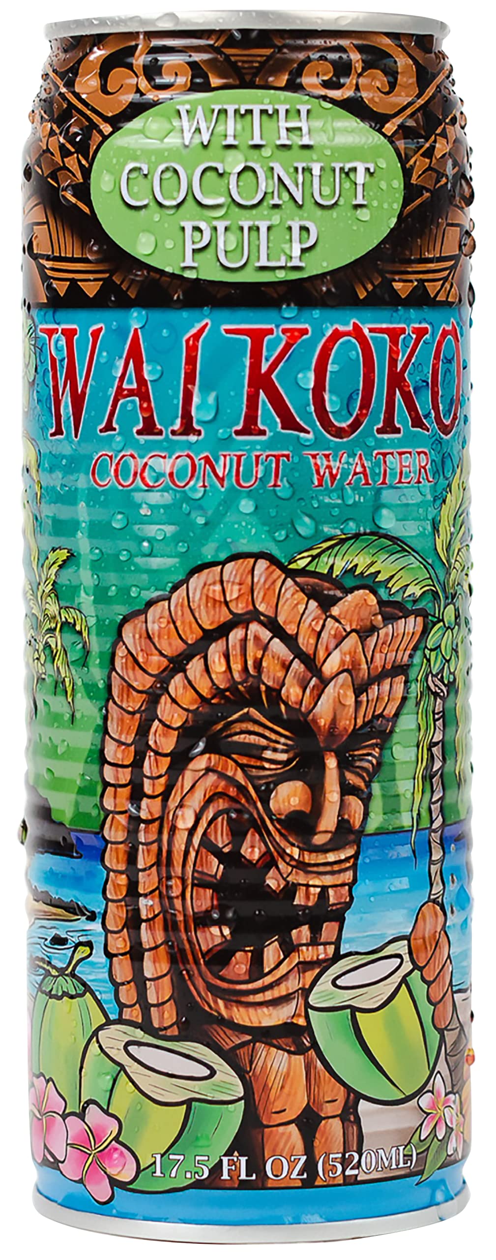 Wai Koko Coconut Water with Pulp - Pure Hydration with Real Coconut ...