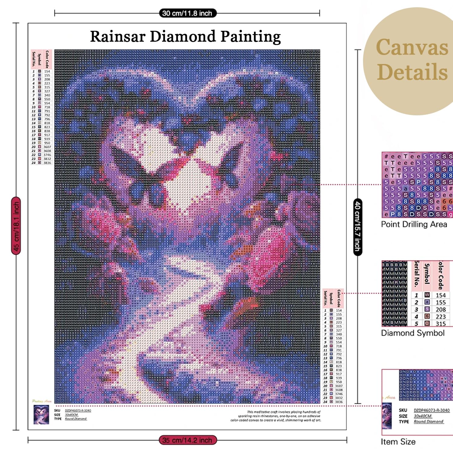 Lebartm Pendentif Diamant à Suspendre à Faire Soi-même - Forme Spéciale ...