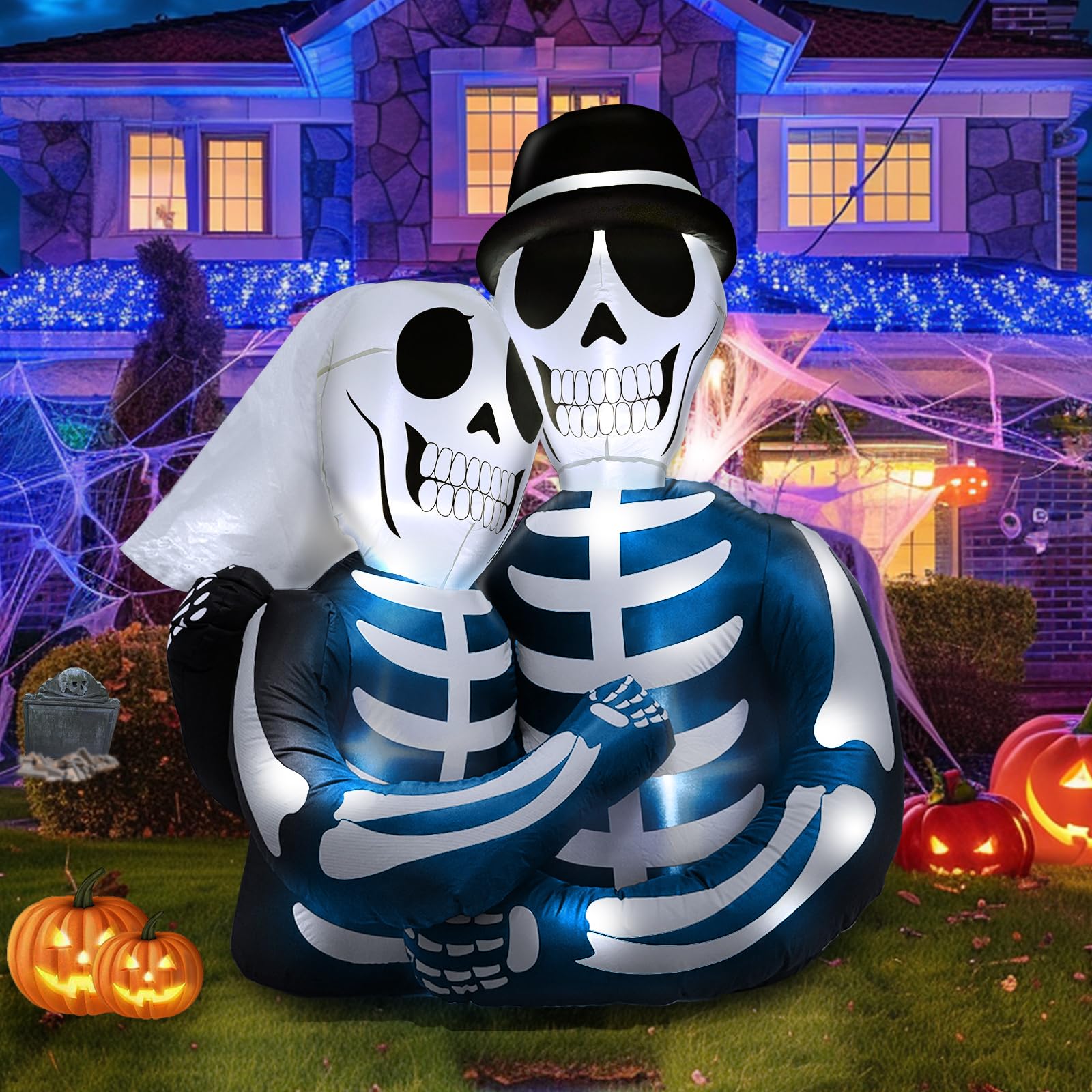 Amazon.com: TURNMEON Halloween Decorations Outdoor 5 FT Halloween Day ...