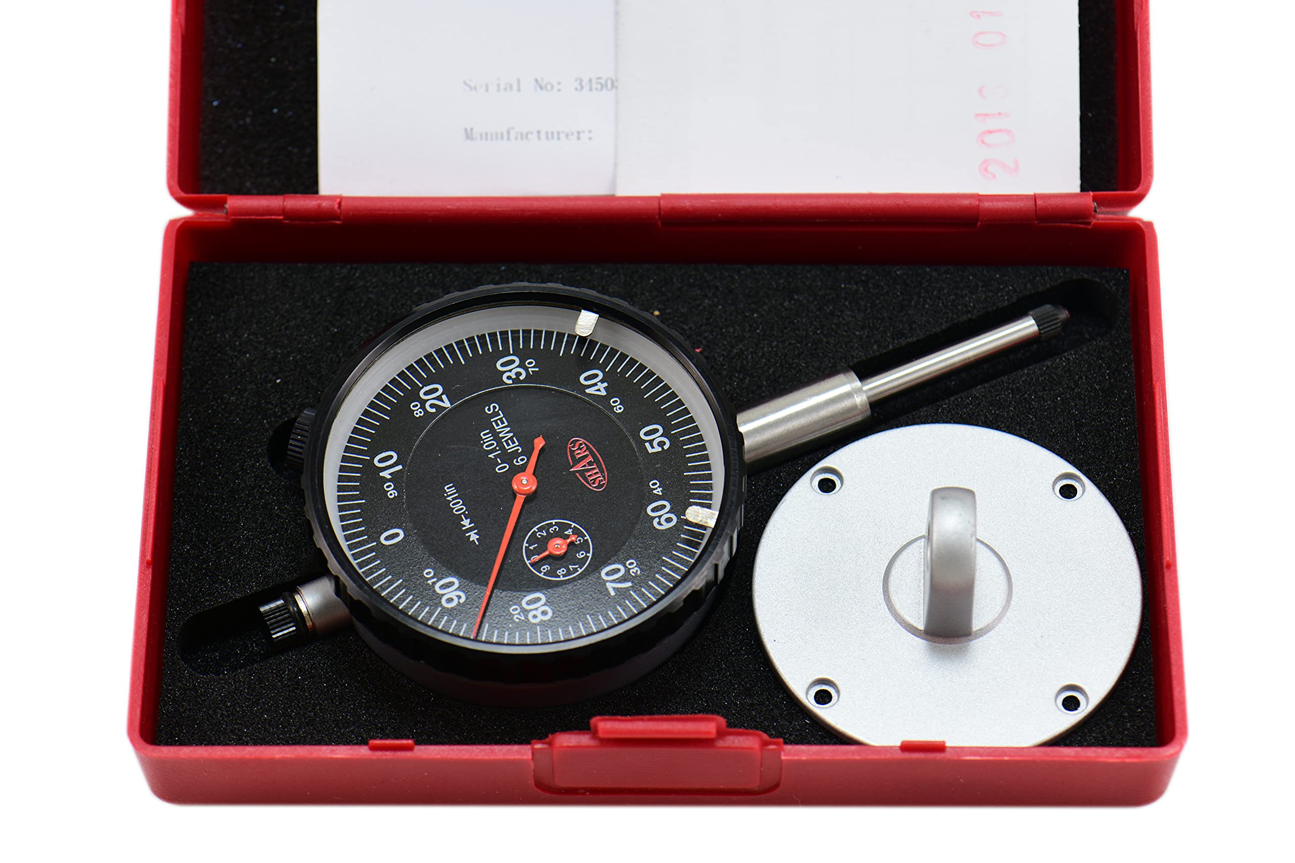 Snapklik.com : Shars 0.5" Dial Indicator Premium Series, 0.001 ...