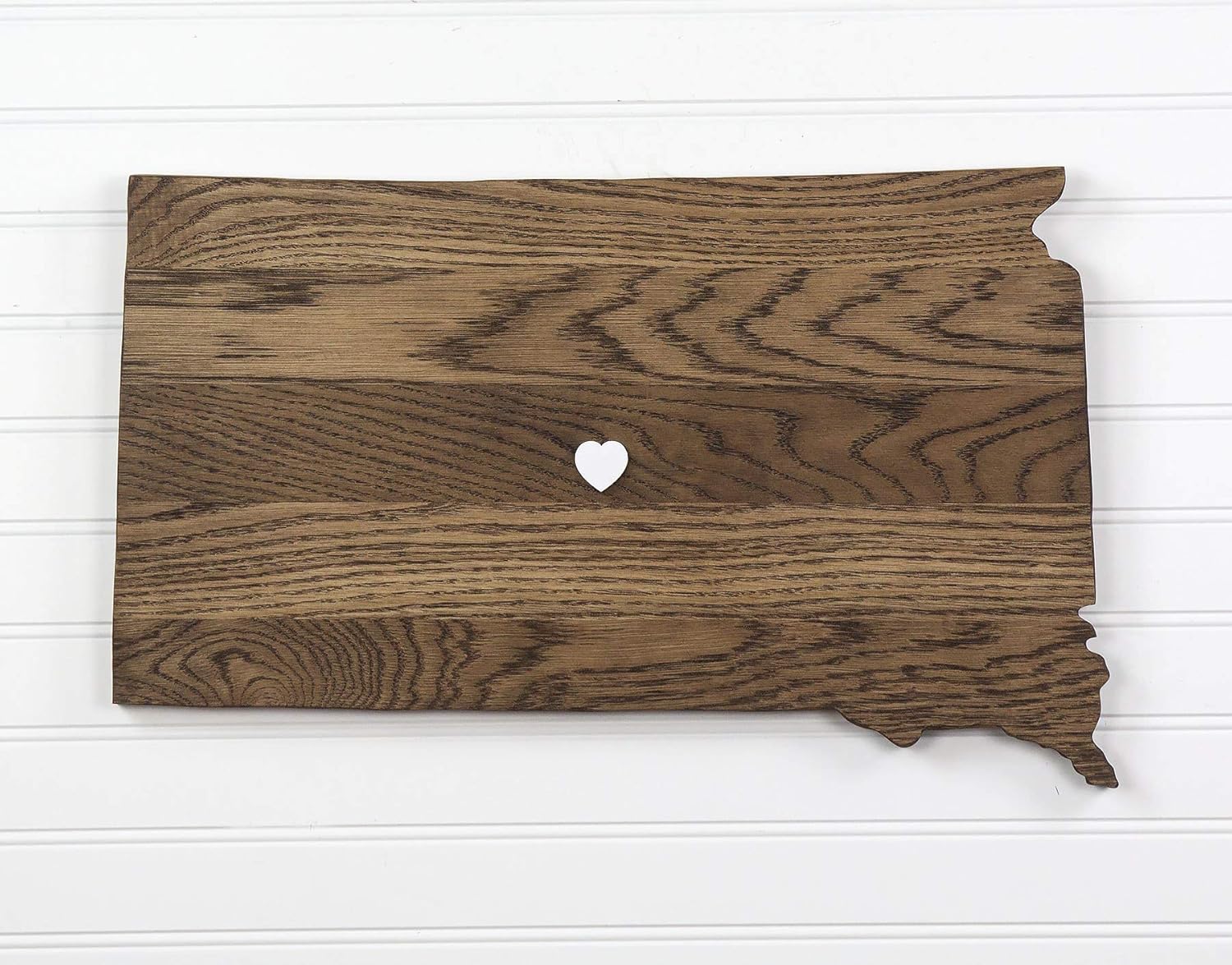 Amazon.com: South Dakota State Shape Wood Cutout Sign Custom ...