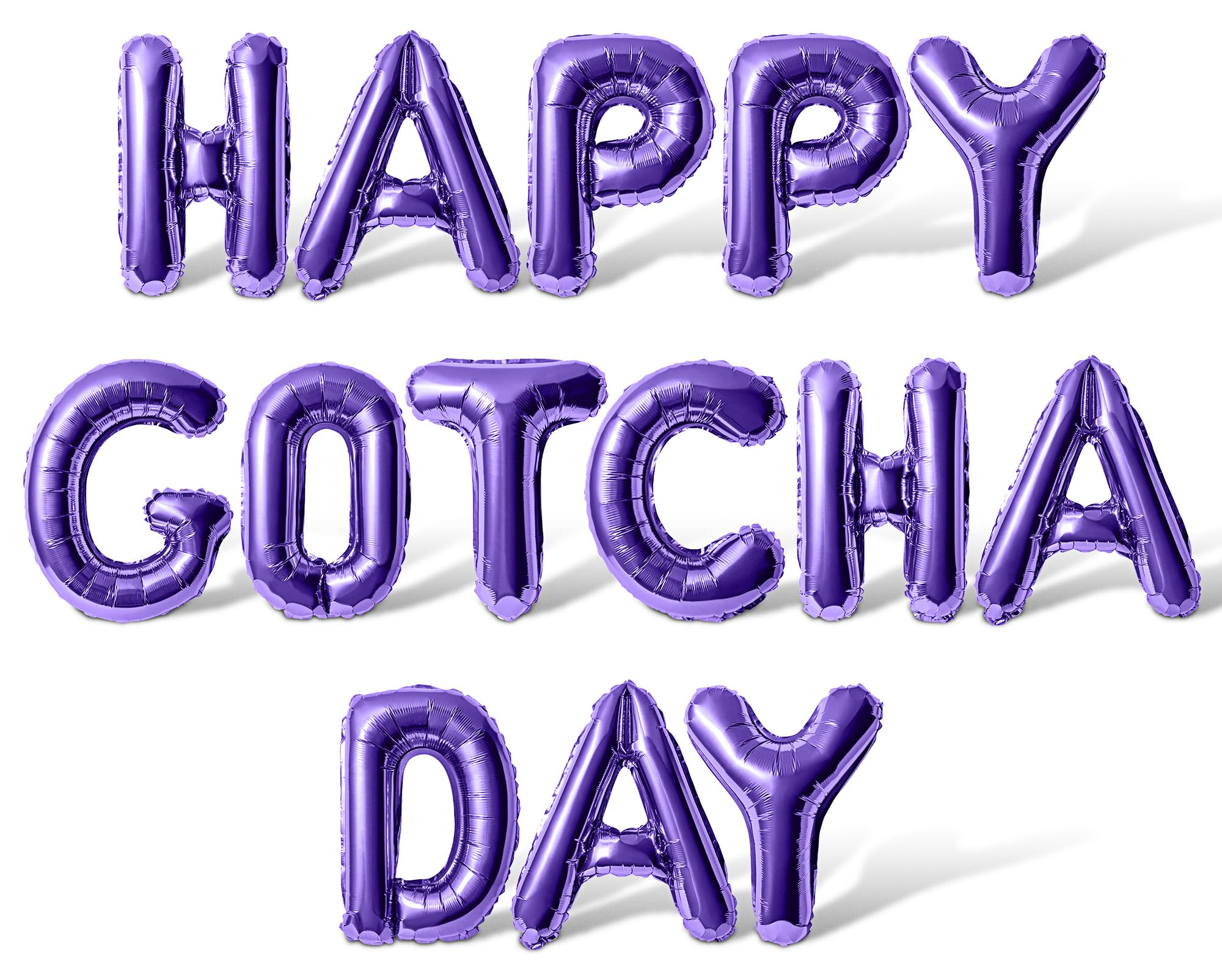Amazon.com: Letter Balloons - HAPPY GOTCHA DAY 16" Inch Alphabet ...