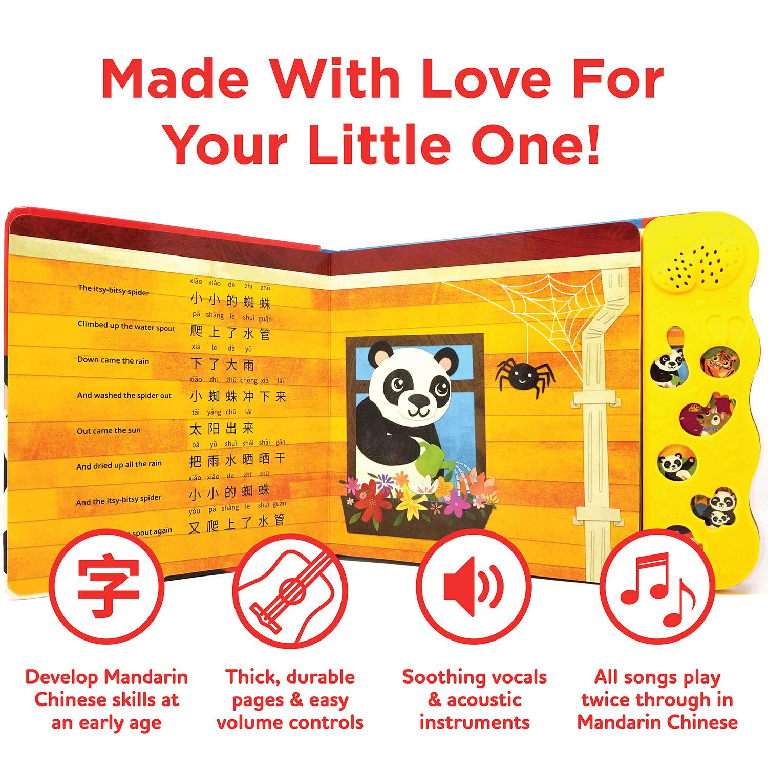 Snapklik.com : Bao Bao Learns Chinese Vol 1 Musical Chinese Book ...