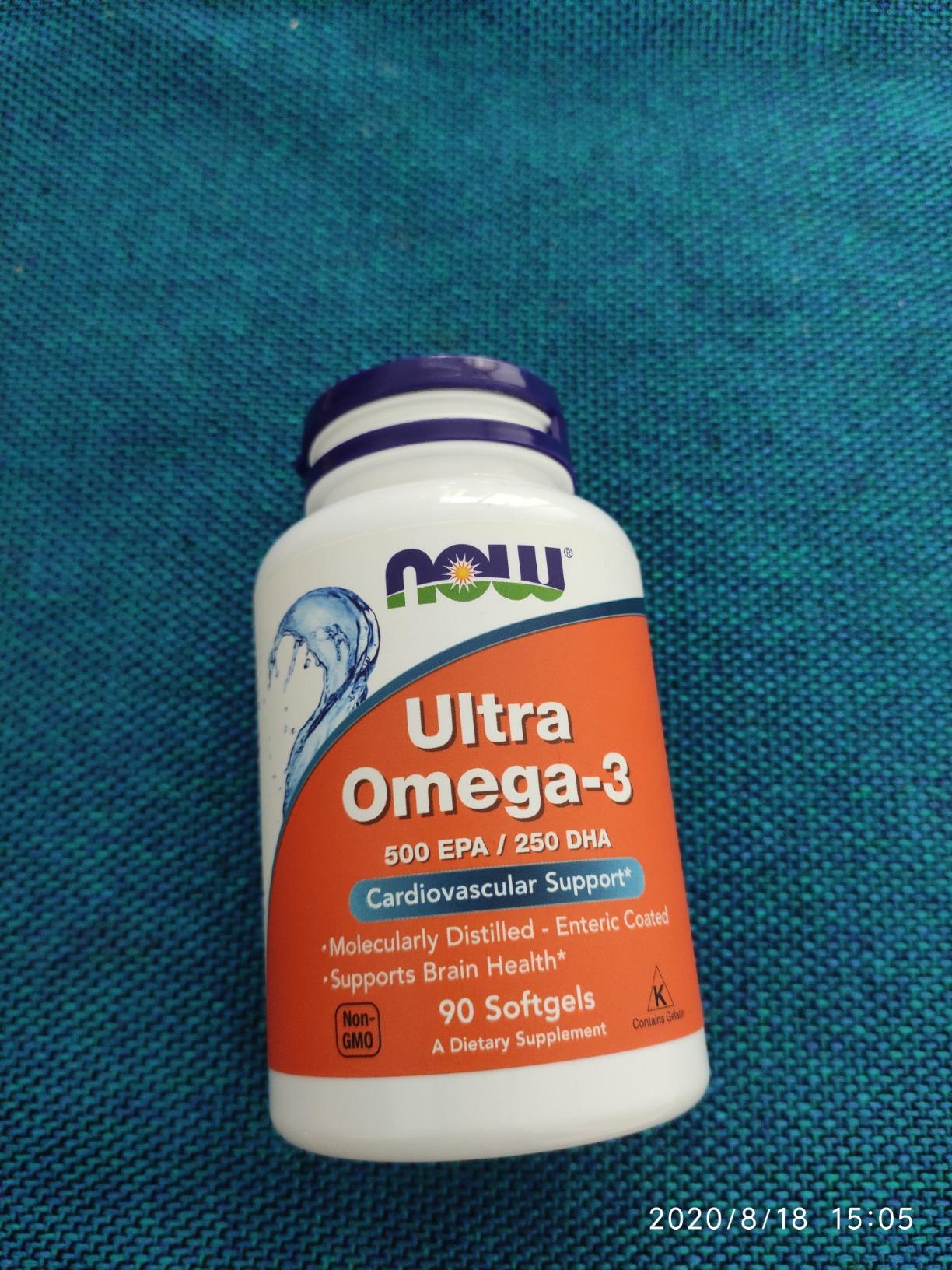 Now Foods Ultra Omega 3 Fish Oil 90 Softgels : Amazon.in: Health ...