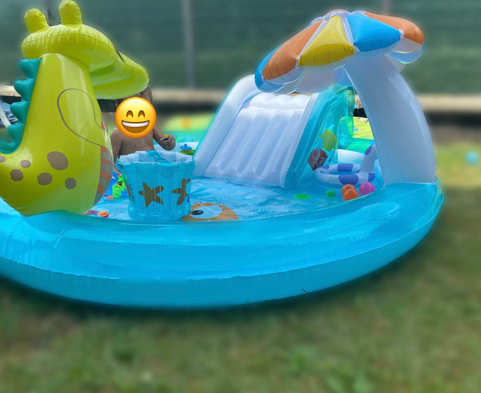 Intex 57129 - Playcenter Alligatore, 203 x 173 x 89 cm : Amazon.it ...