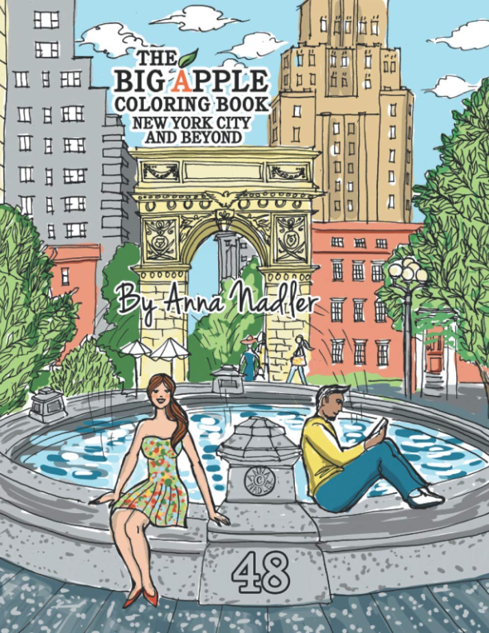 Apple Coloring Page The Big Apple Coloring Book, New York City And