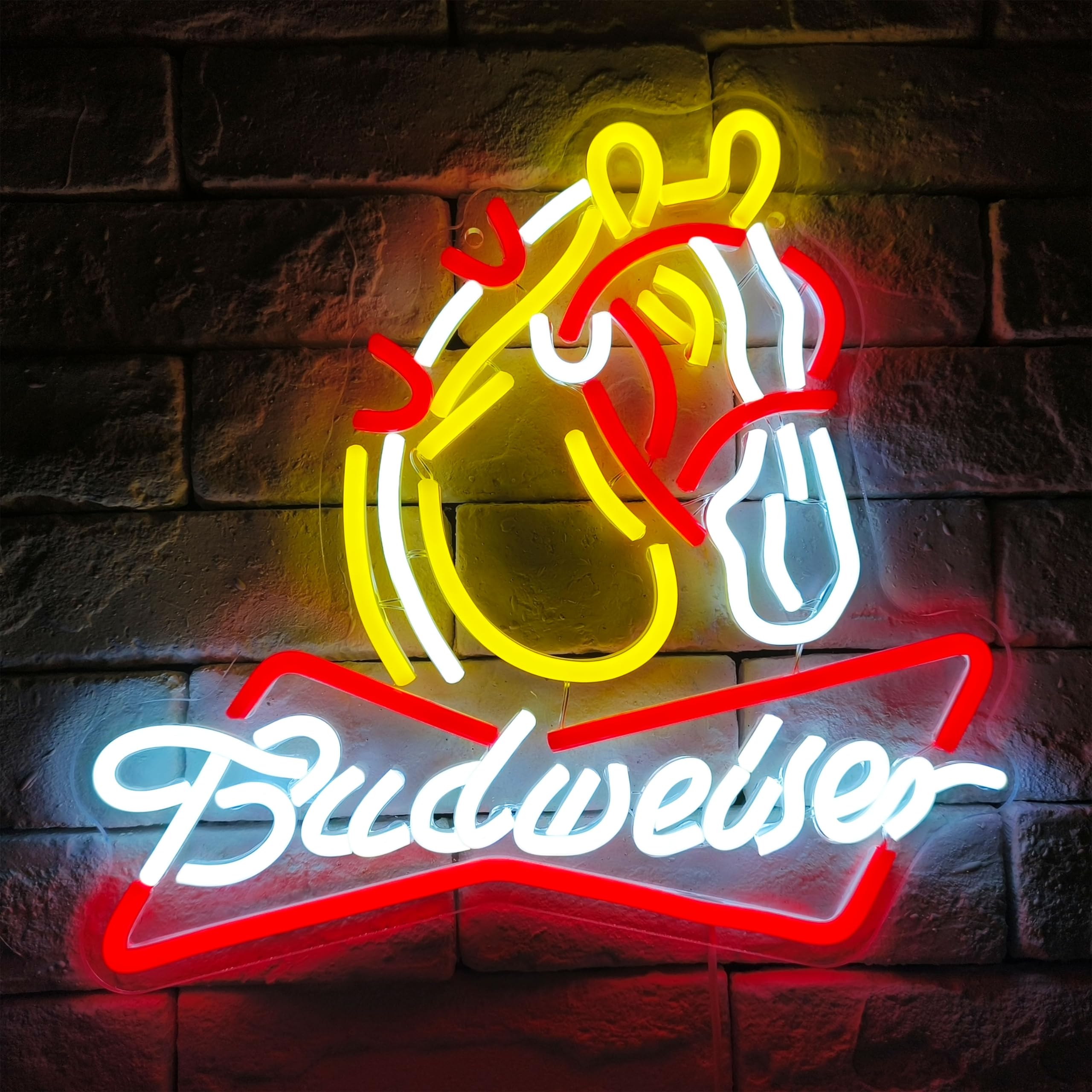 Bar Light Budweiser Horse Budweiser Horse Neon Sign