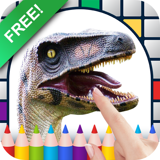 Dinosaurs Color by Number - FREE Pixel Art Game - Coloring Book Pages ...