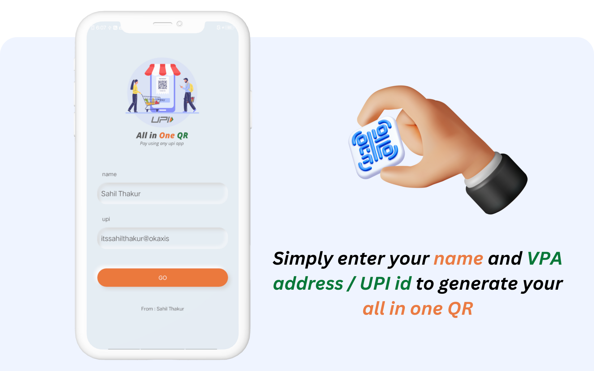 OneQR: Qr for all UPI payments - App on Amazon Appstore