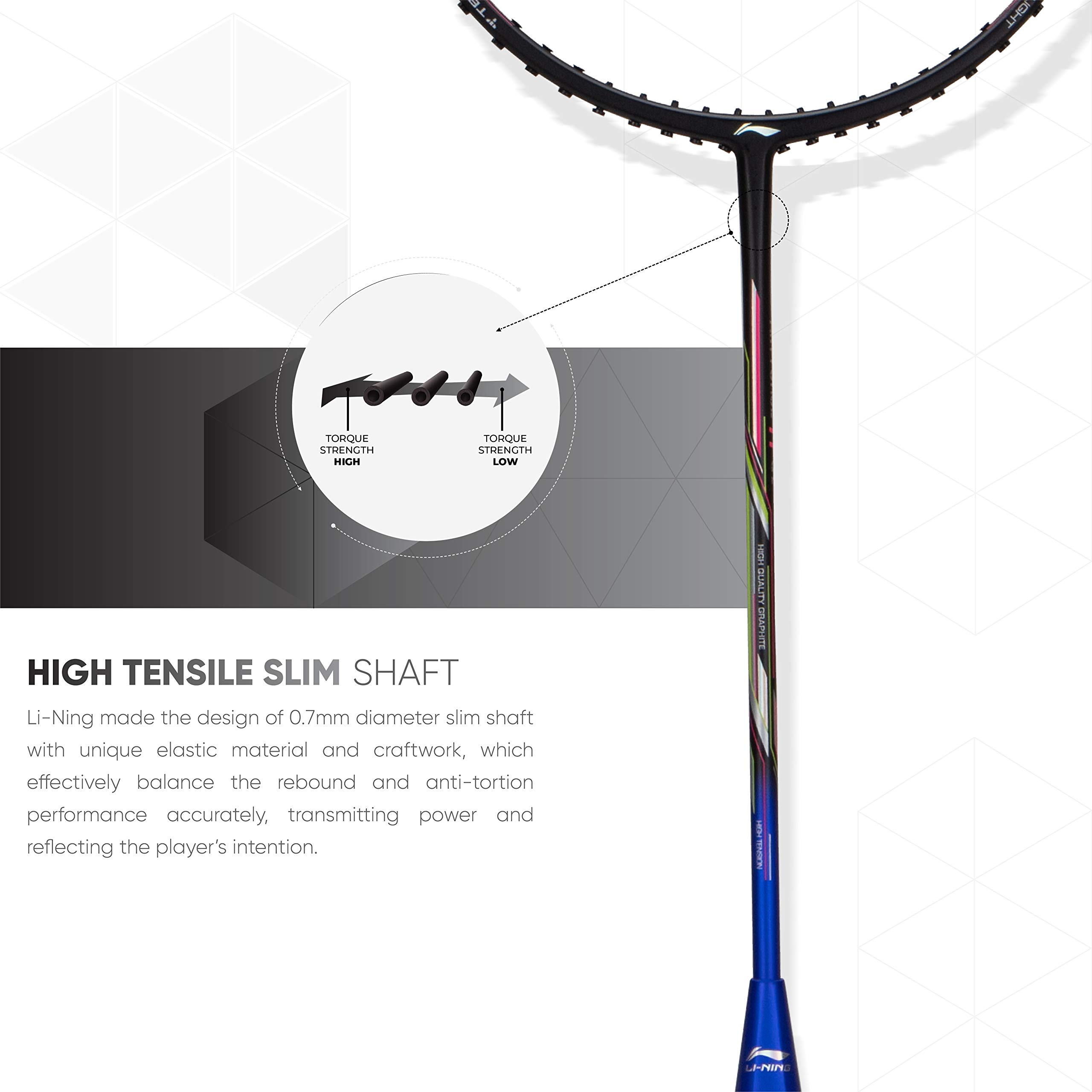 Snapklik.com : Li-Ning Air Force 77 G2 Carbon Fibre Unstrung Badminton ...
