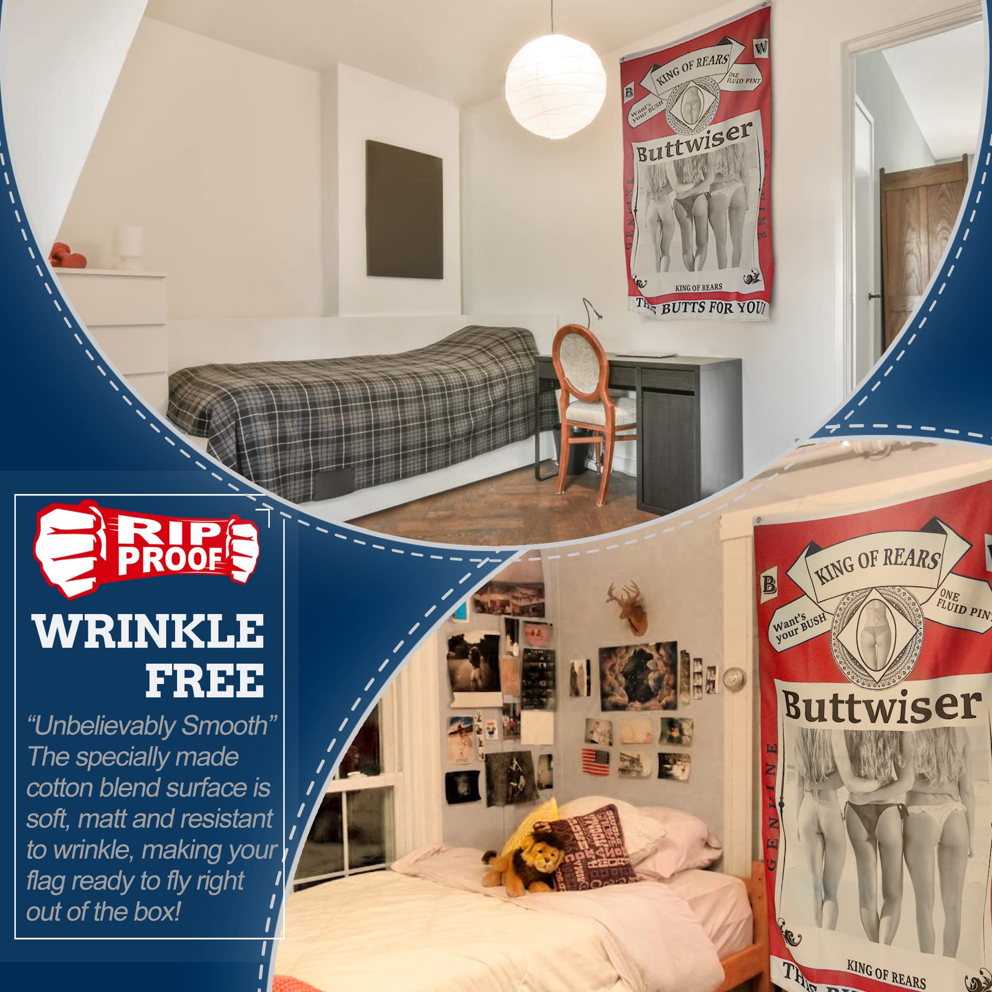 Snapklik.com : Anley Rip-Proof Technology Double Sided 3-Ply Buttwiser ...