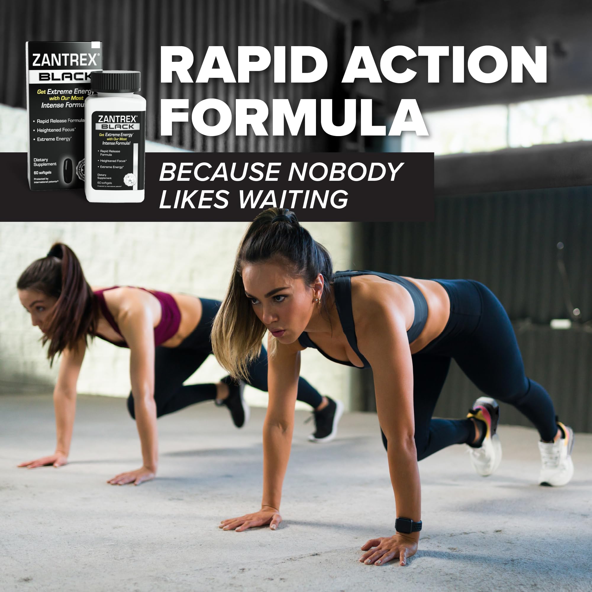 Snapklik.com : Zantrex Black Rapid-Release Weight Management Supplement ...