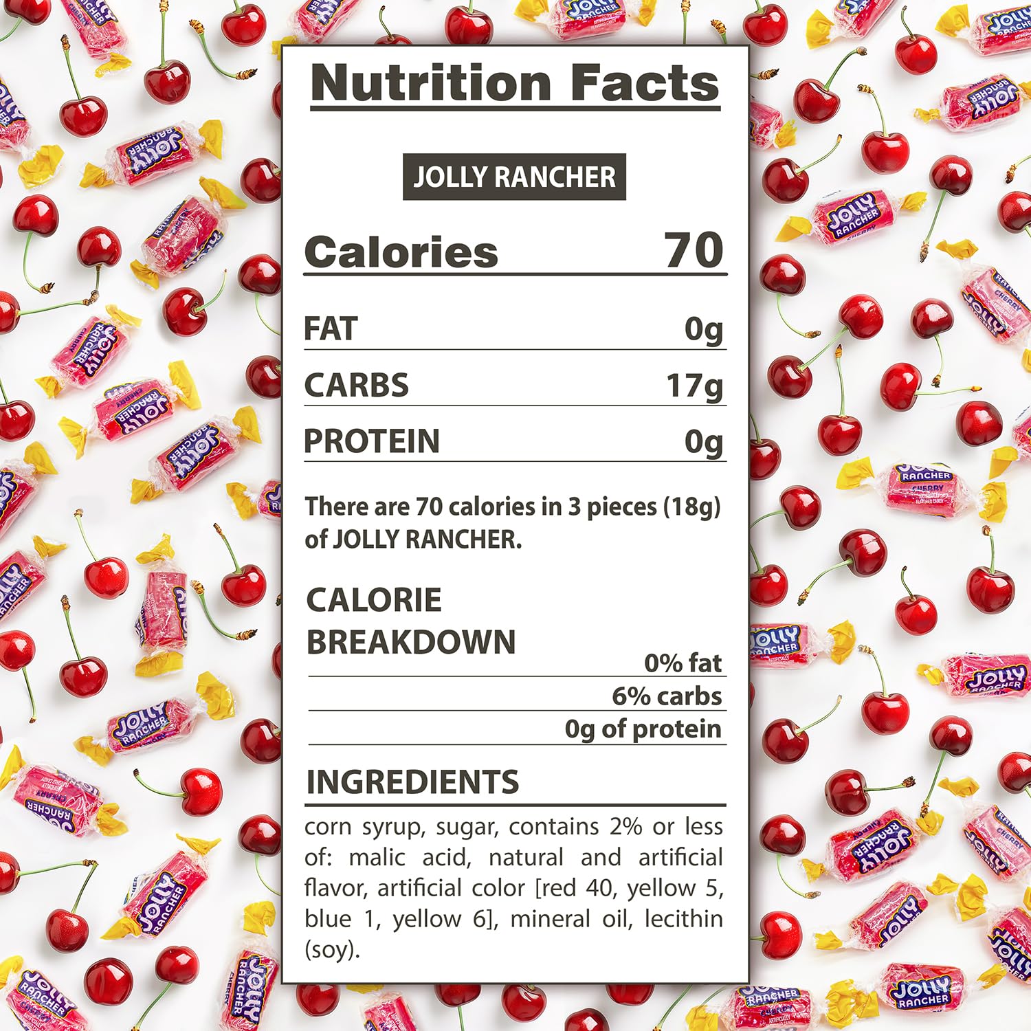 CHERRY JOLLY RANCHER Hard Can...B0CCPSZXN3 | Encarguelo.com