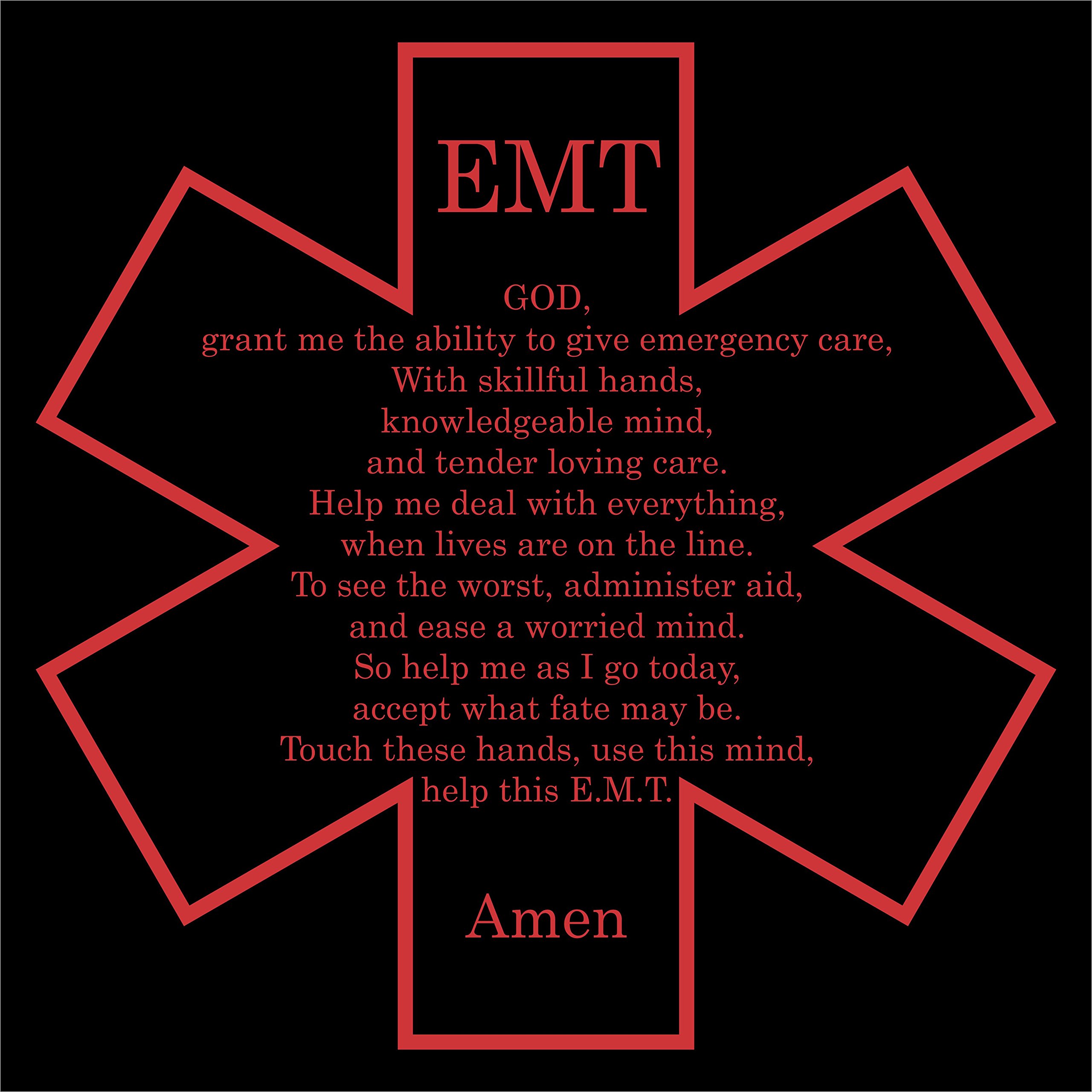 Paramedic Prayer