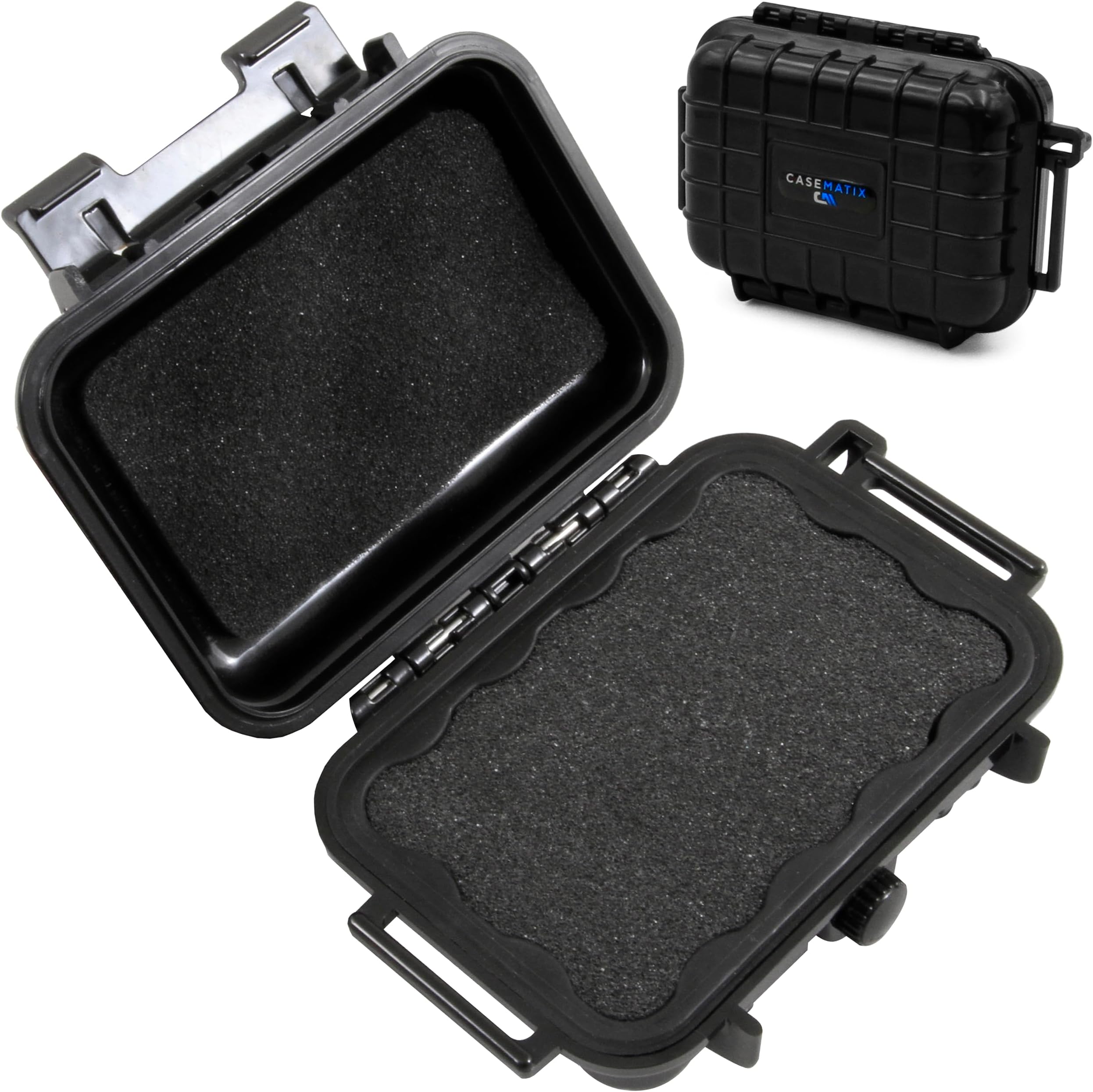 Amazon.com: MOOCY 8" Small Hard Case with Pluck Foam Insert, 8.6 x 4.9 ...