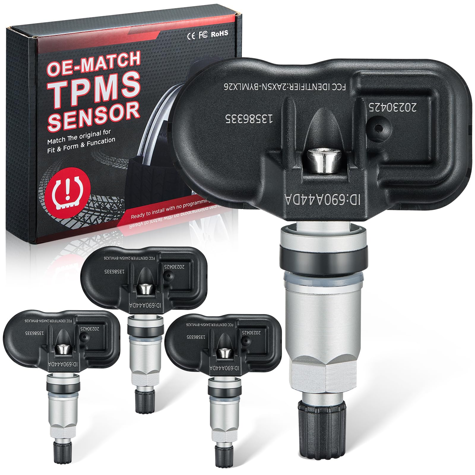 Amazon.com: SYKRSS Upgraded TPMS Sensor, 13586335 for GM 315Mhz Tire ...