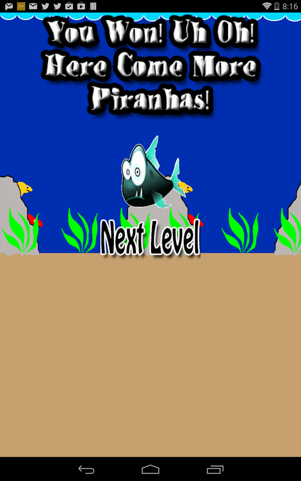 Piranha Panic - App on the Amazon Appstore