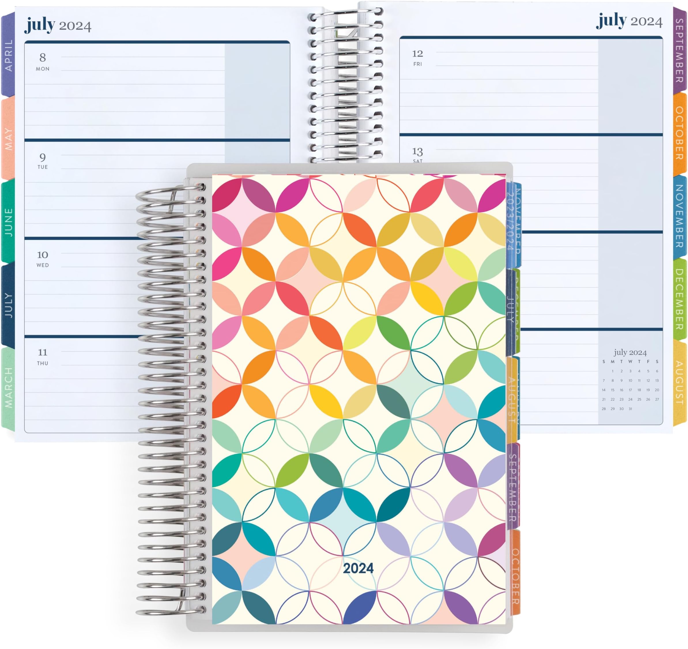 Amazon.com : Erin Condren A5 Coiled Life Planner (January 2024 ...