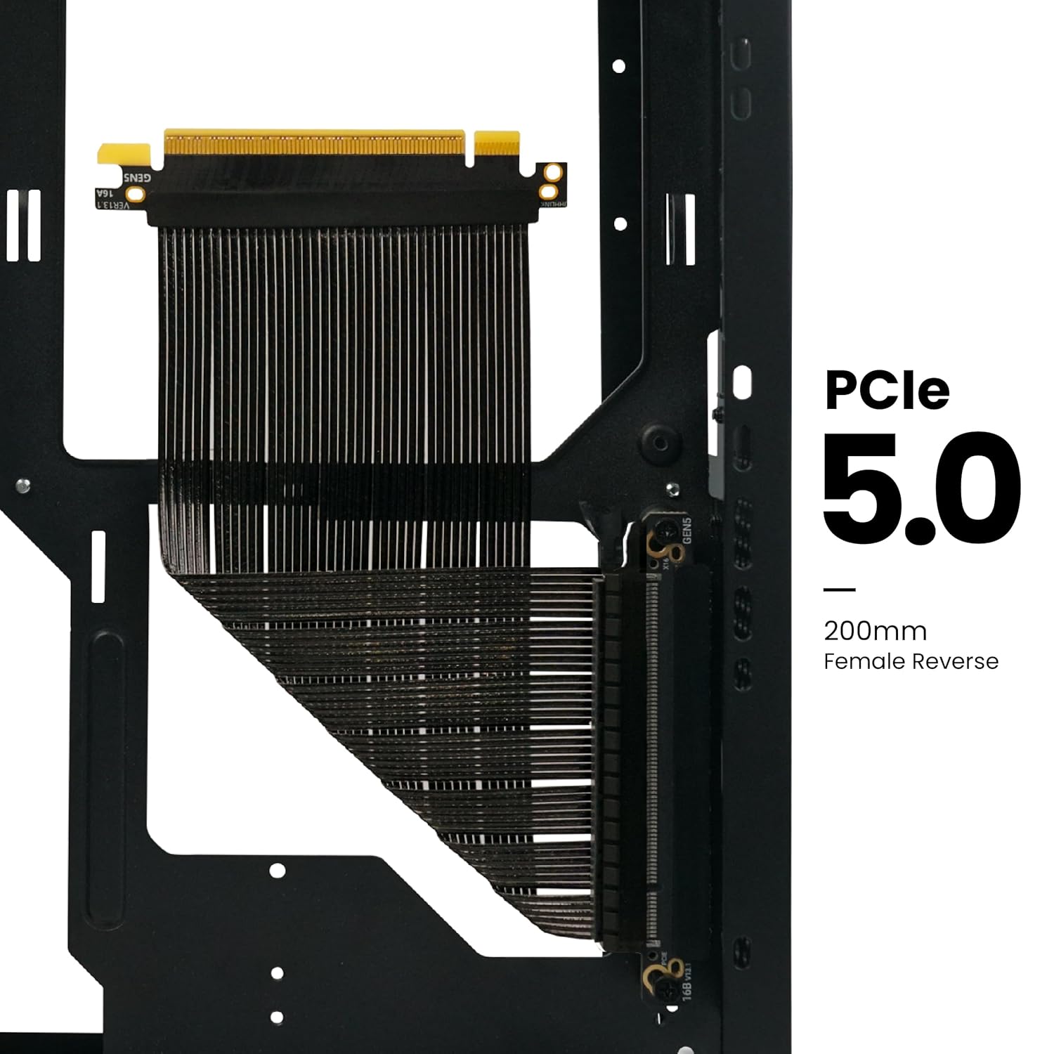 SSUPD PCIe 5.0 x16 Riser Cable 200 mm – 32 GT/s Kosovo | Ubuy