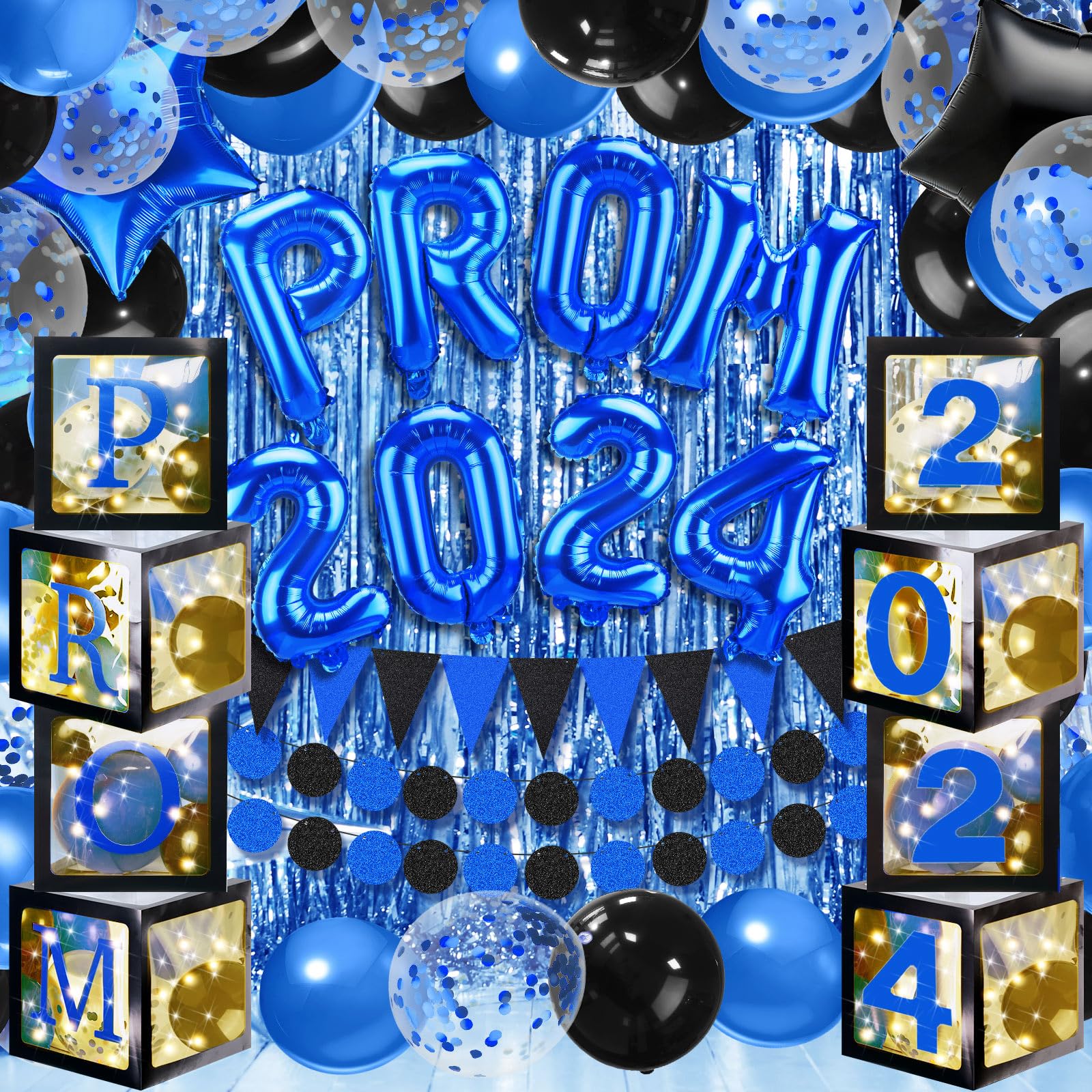 Snapklik.com : MiniInflat 116 Pcs Prom 2024 Graduation Party Decoration ...