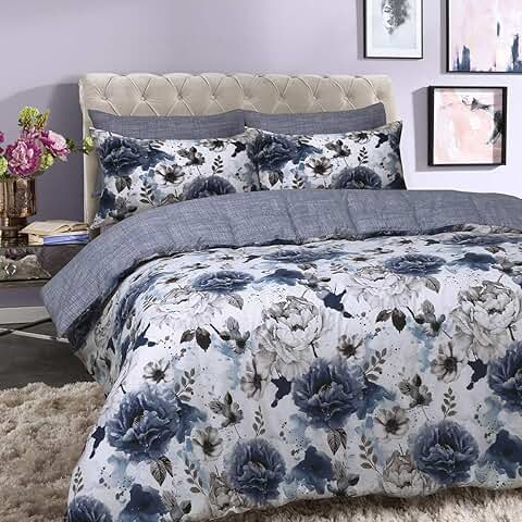 Amazon.co.uk: Blue Floral Bedding