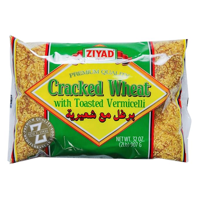 Amazon.com : Ziyad Cracked Wheat Bulgur – Fiber-Rich Whole Grain, Nutty ...