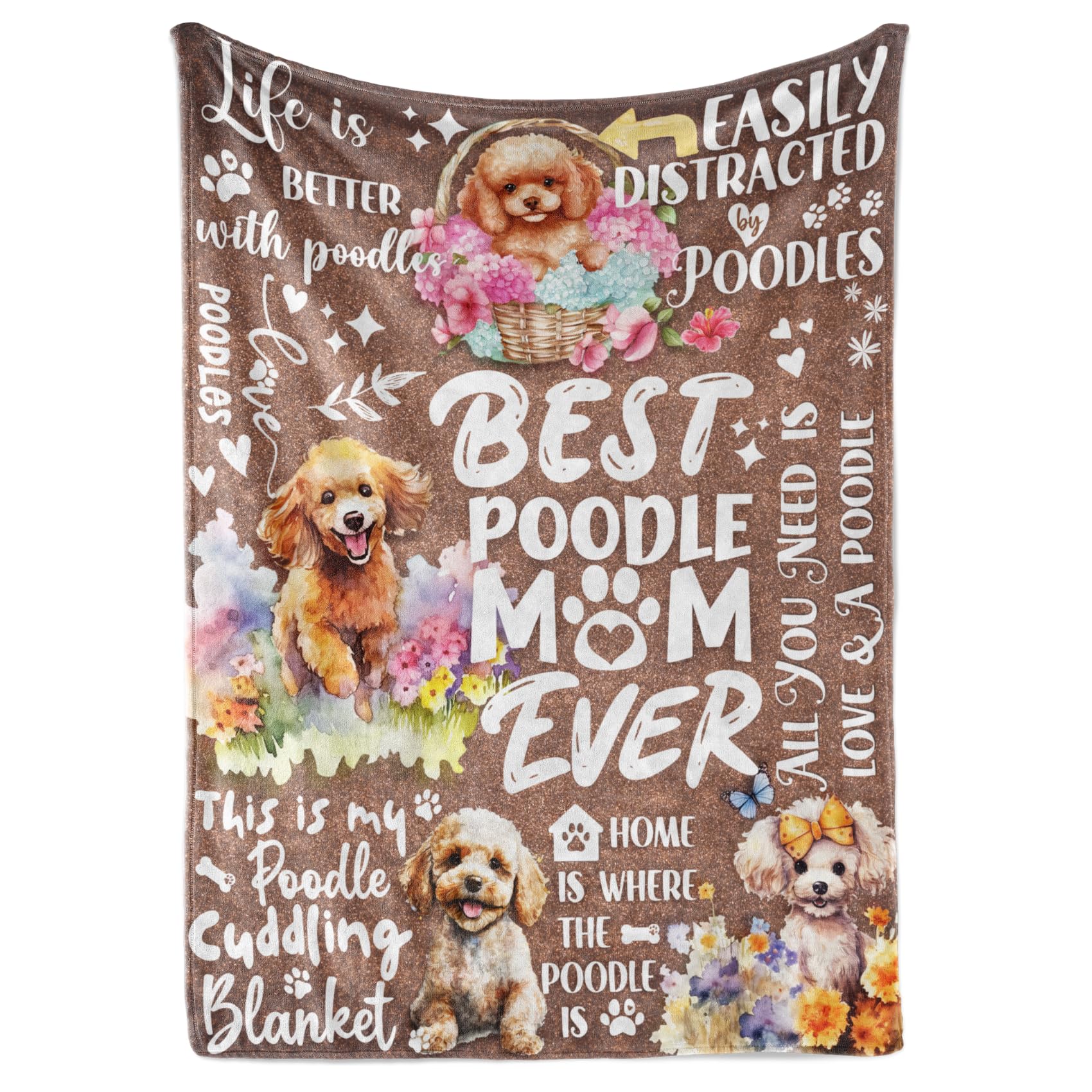 Amazon.com: Huglanket Poodle Gifts for Women, Best Unique Poodle ...