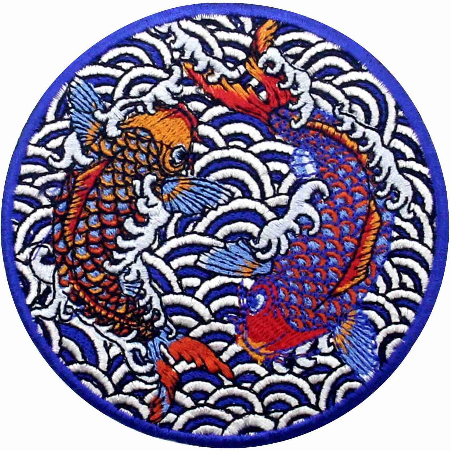 Amazon.com: [Japan Import] 100% Embroidery Japan Patch Patches Daruma ...