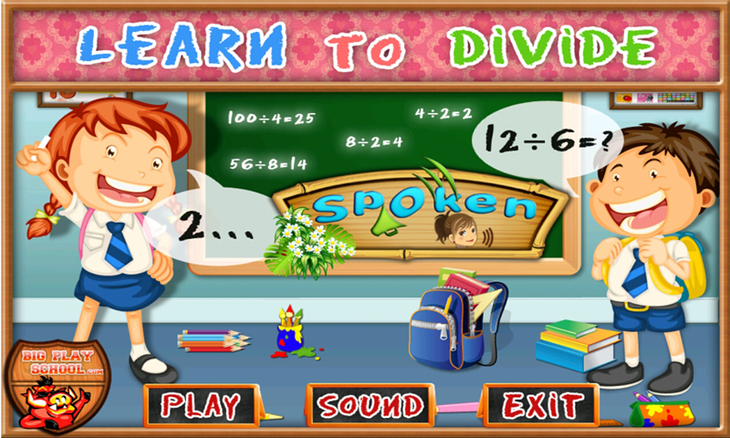 Learn to Divide w/ Premium Voices - Free e-Learning for Kids - App on ...