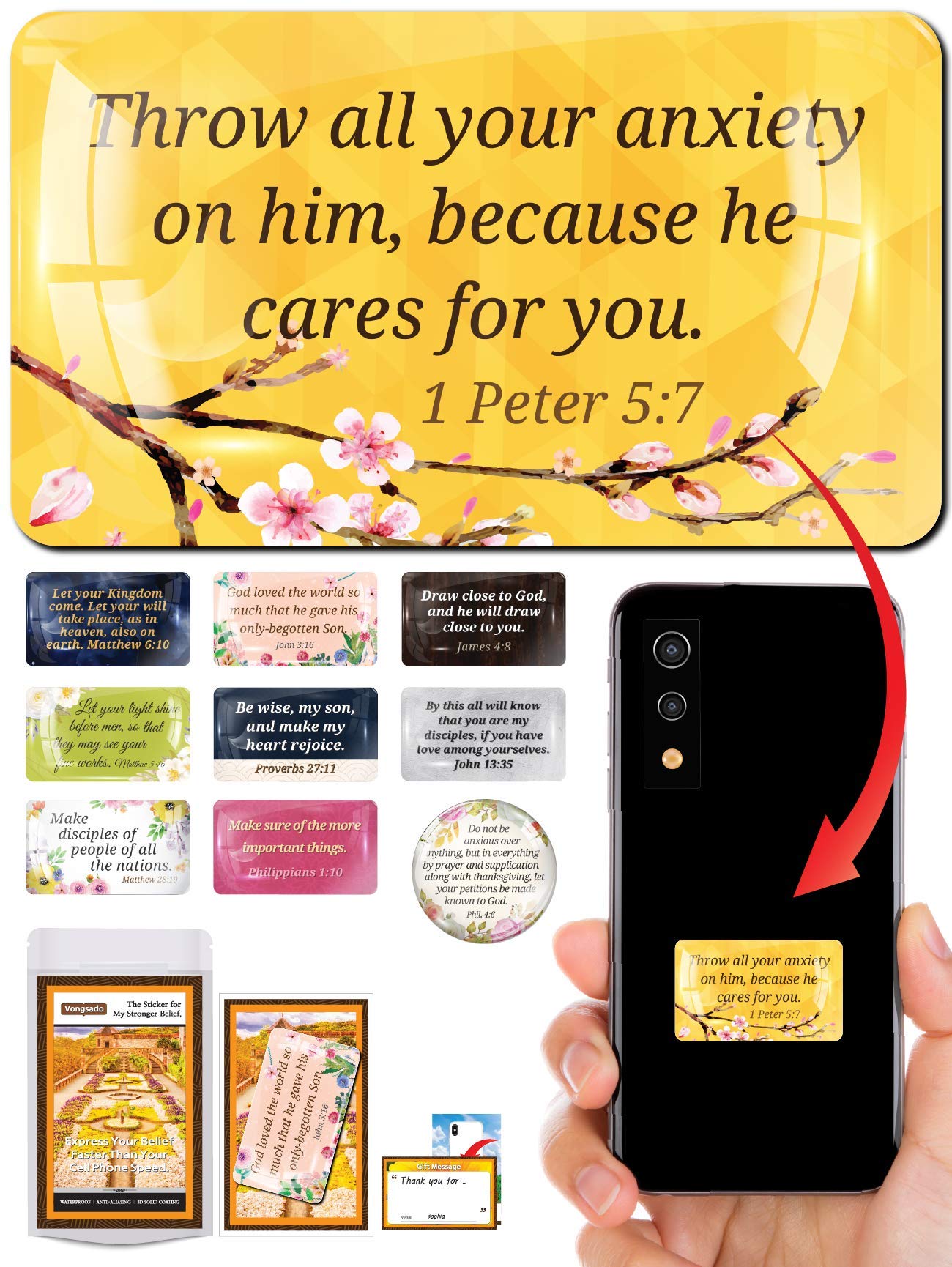 1 Peter 5 7 Message