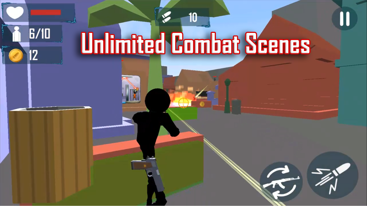 Stickman Cover Fire Shooting - App on Amazon Appstore