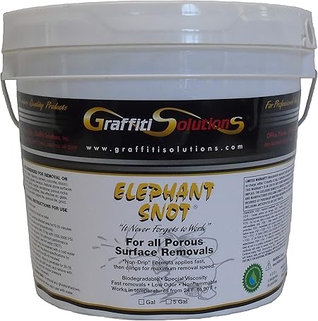 Graffiti Remover Elephant Snot (1 Gallon) Sold by The Manufacturer ...