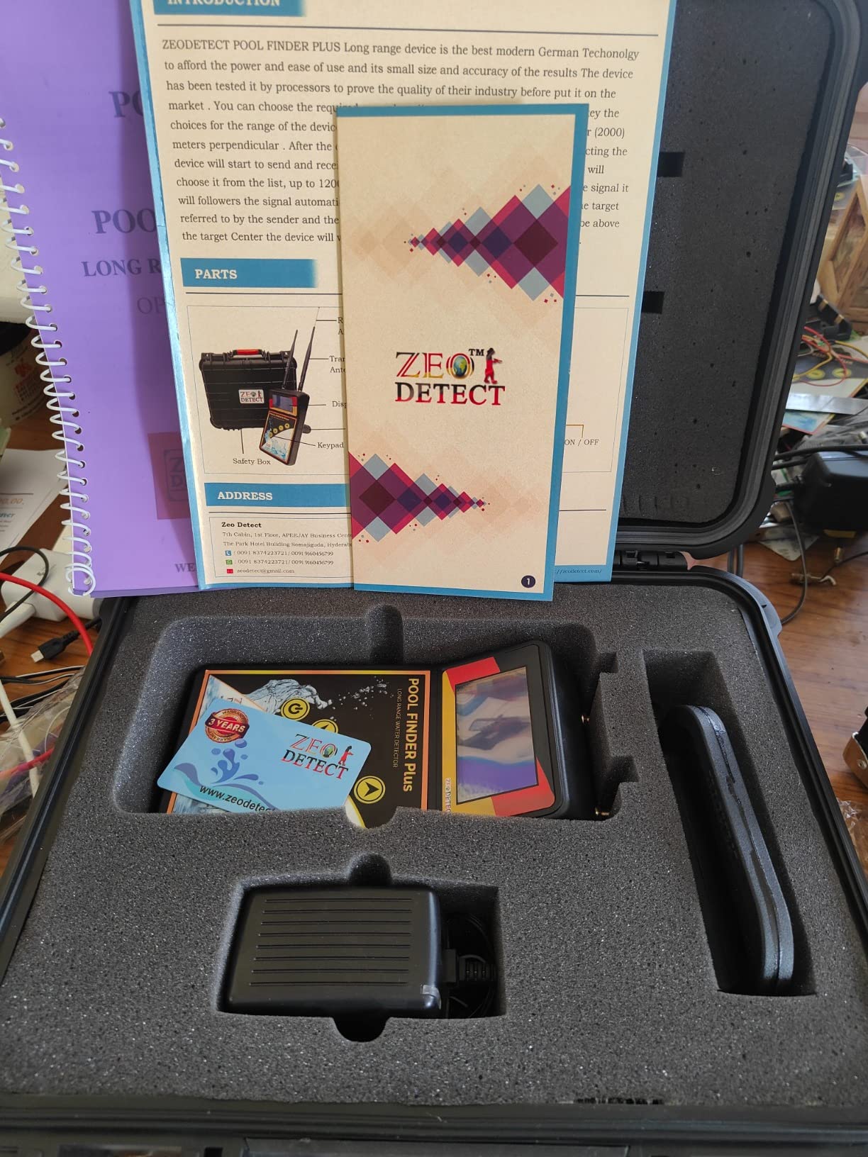 Zeo Detect Pool Finder Plus Long Range Water Detector : Amazon.in: Home ...