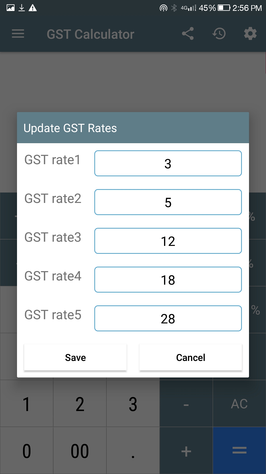 GST & Percentage Calculator - App on Amazon Appstore