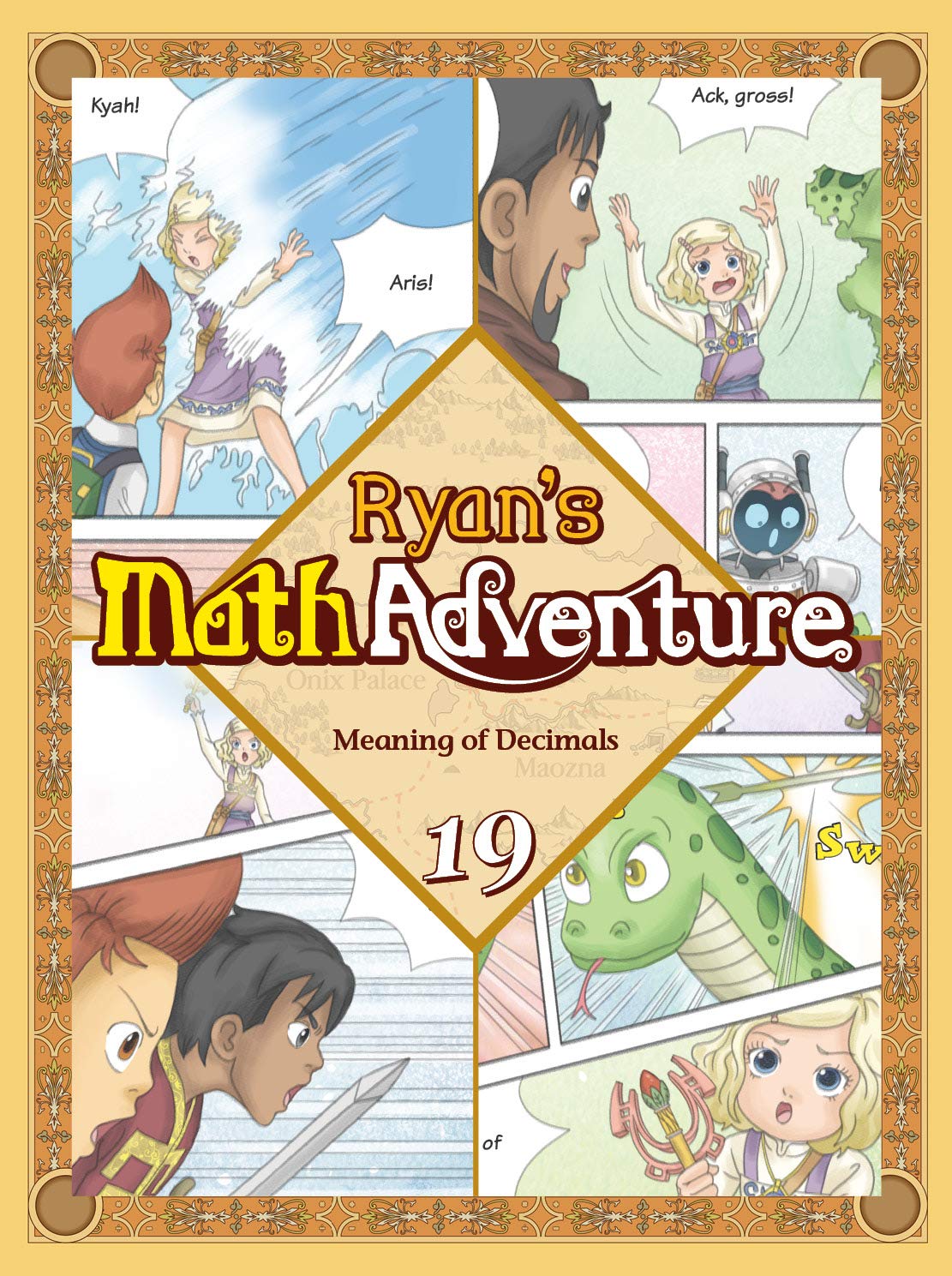 Ryan's Math Adventure 19: Meaning of Decimals. Common Core Math, Comic ...