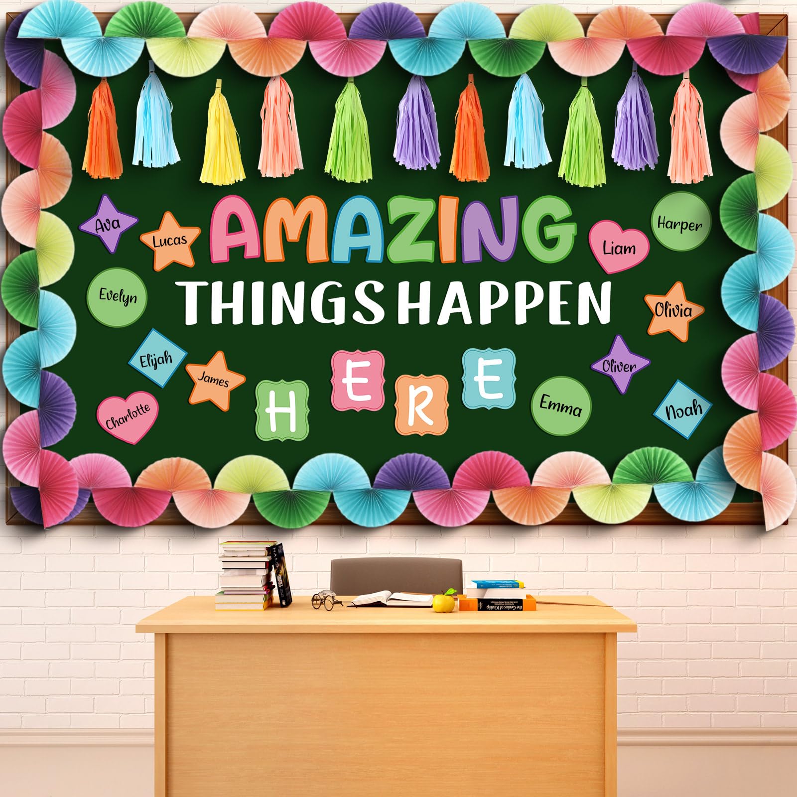 Snapklik.com : Qilery Classroom Bulletin Board Decoration Bulletin ...