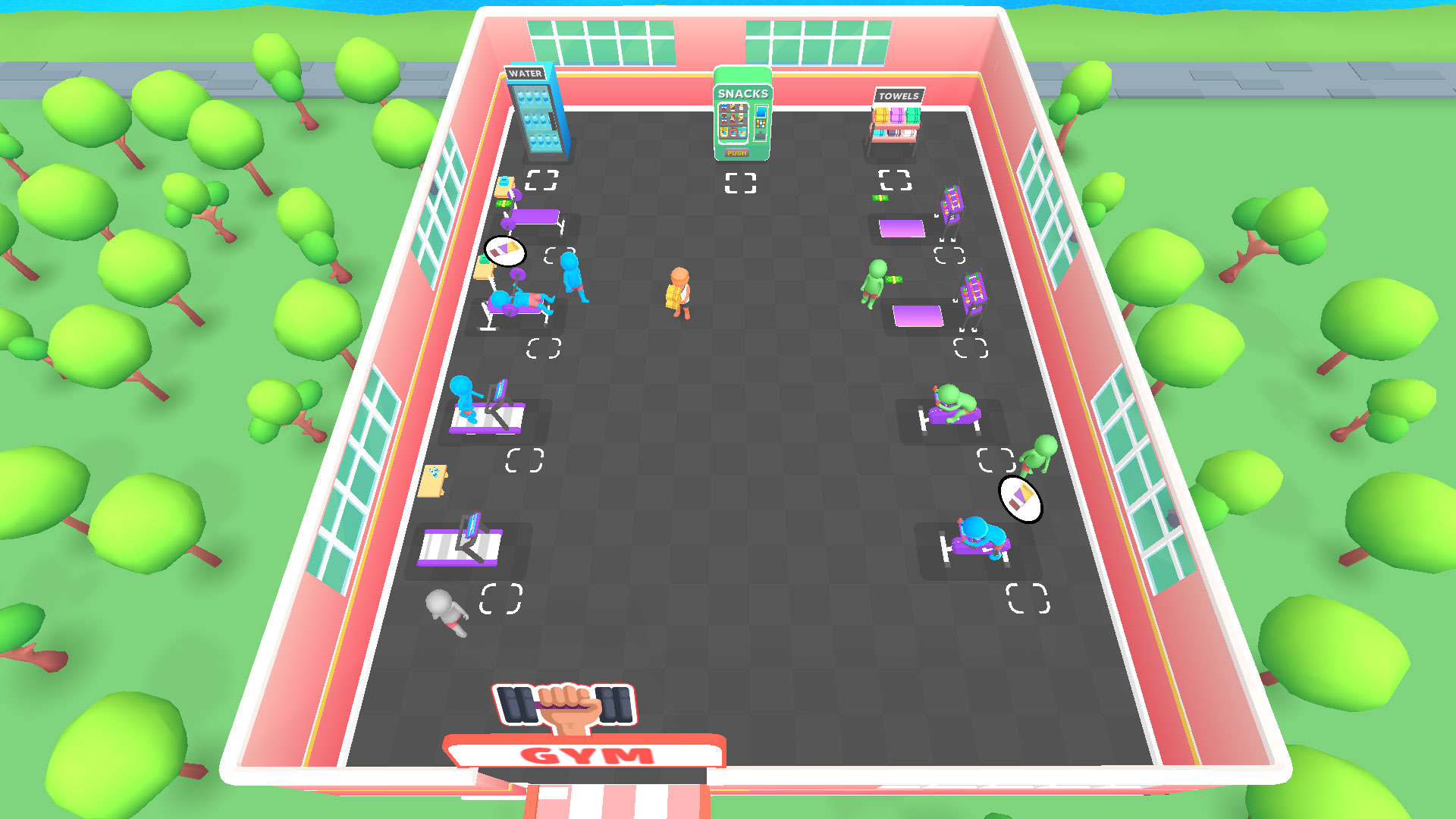 Gym Tycoon Idle Empire Manager: Manage Dream Fitness Club Muscle ...