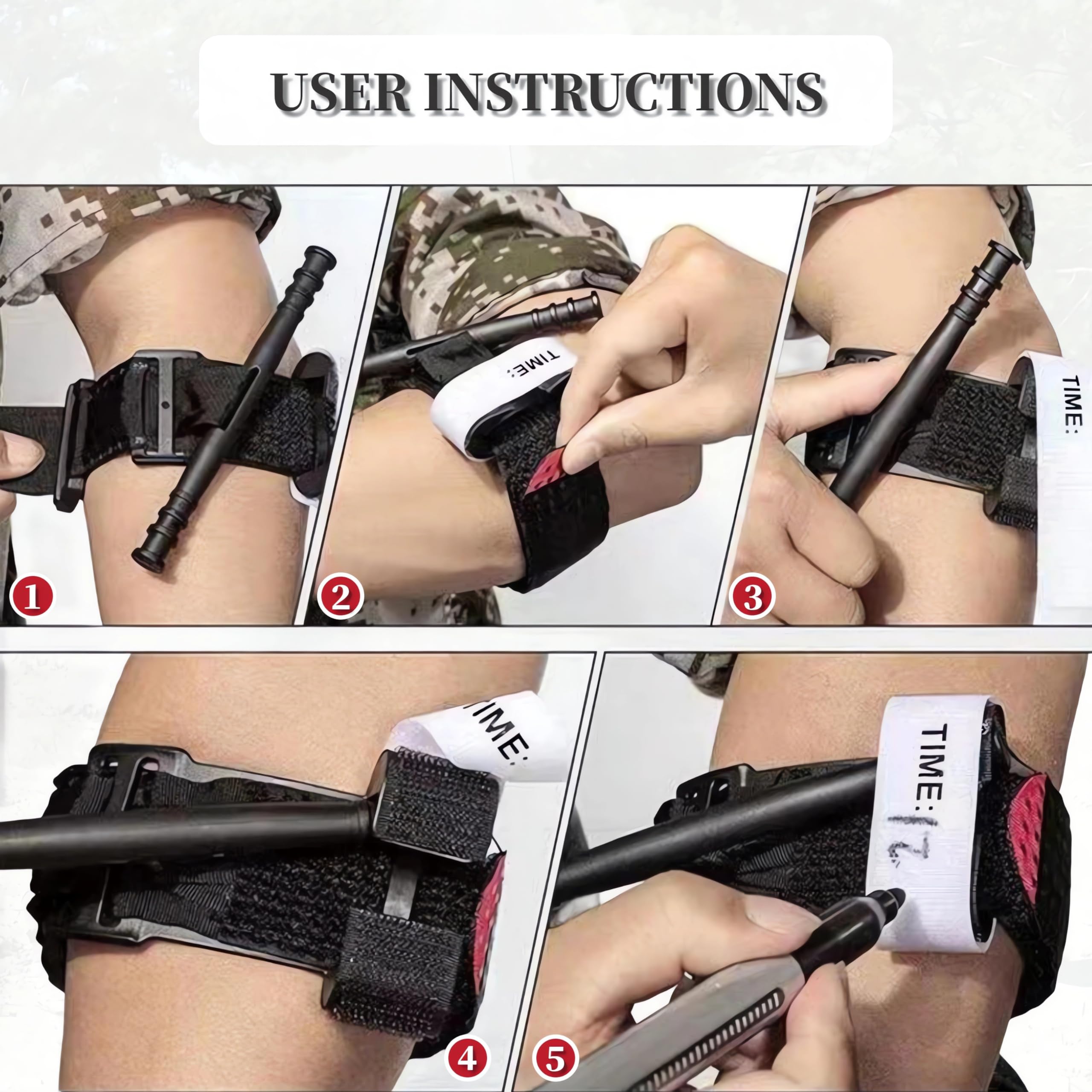 Snapklik.com : Tourniquet Kit, 3 Pack Tourniquets- The Fastest, Safest ...