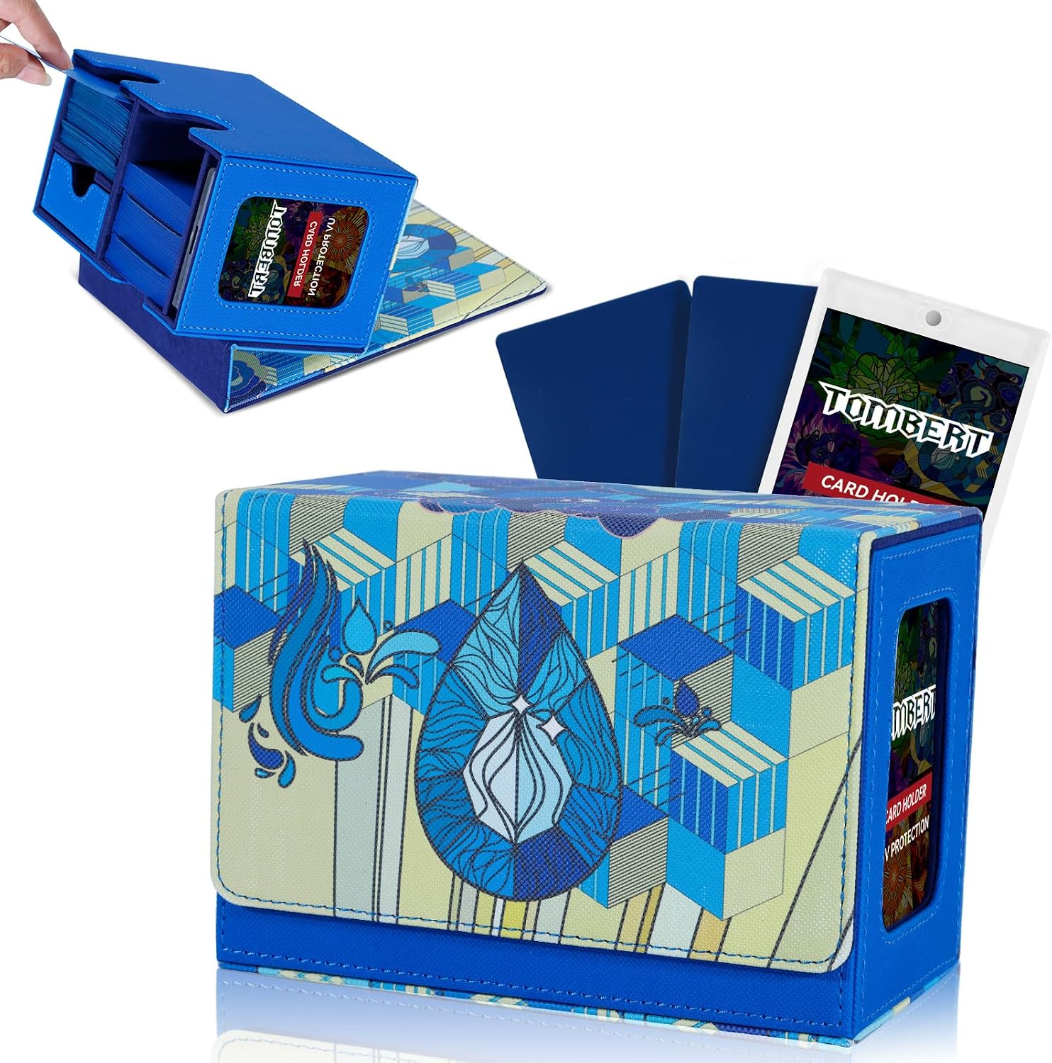 Amazon.com: tombert MTG Card Deck Box for Commander, Commander Display ...