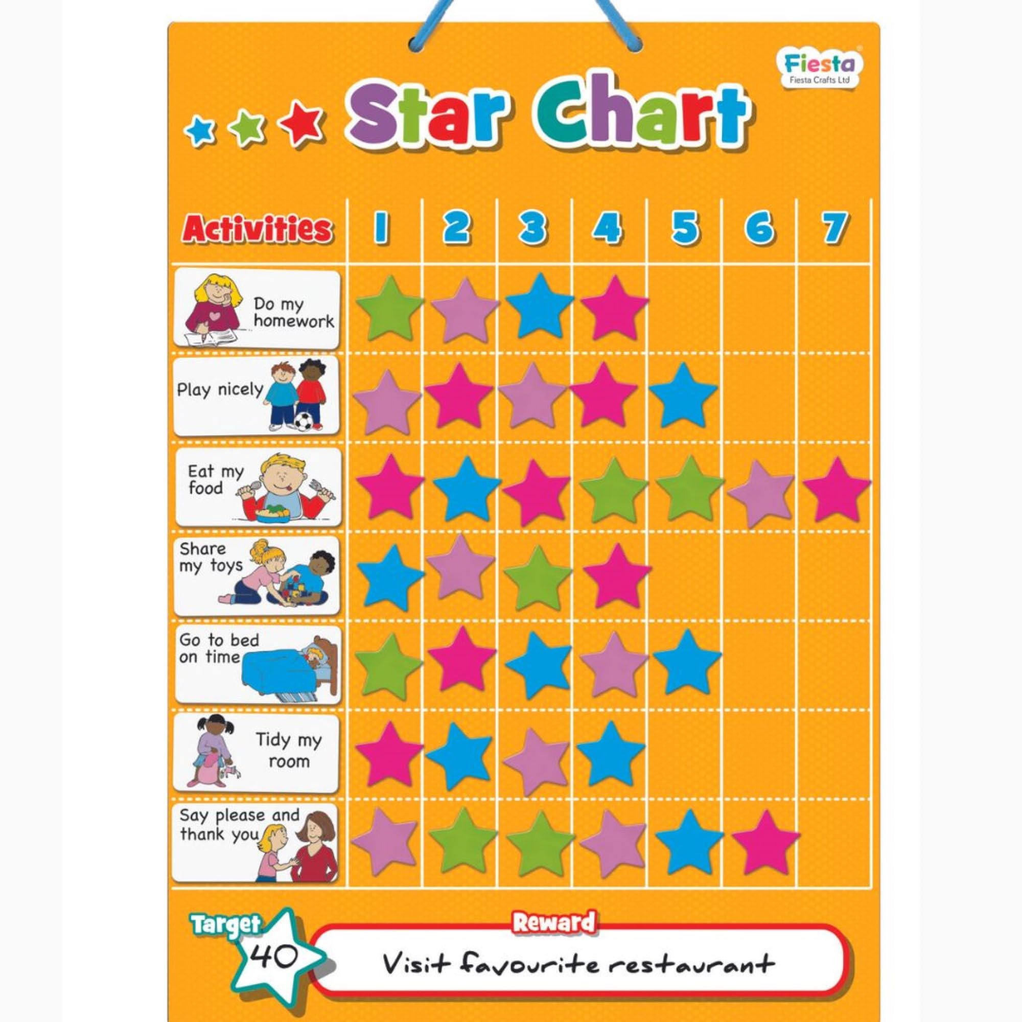 Magnetic Star Chart/Reward Chart : Amazon.com.au: Baby
